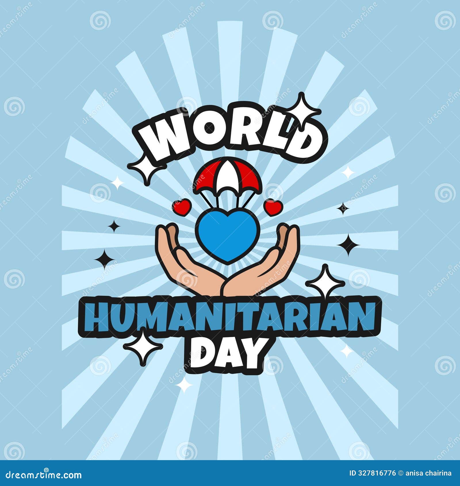 World Humanitarian Day -19 August - Banner Template. Open Humanitarian ...