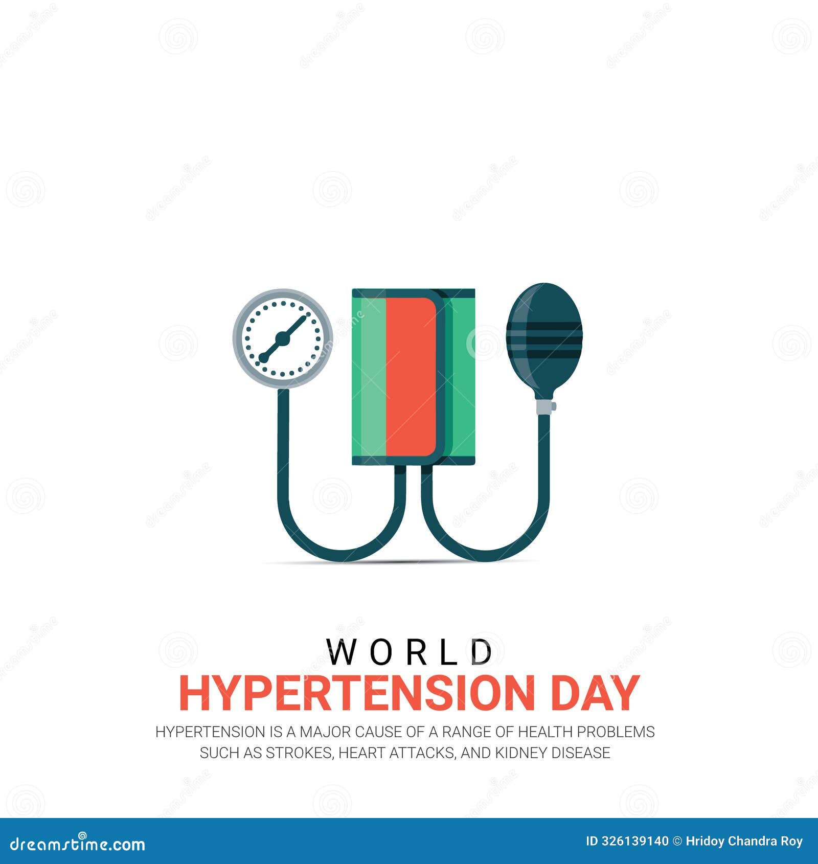 World Hypertension Day. World Hypertension Day Creative Ads Stock ...