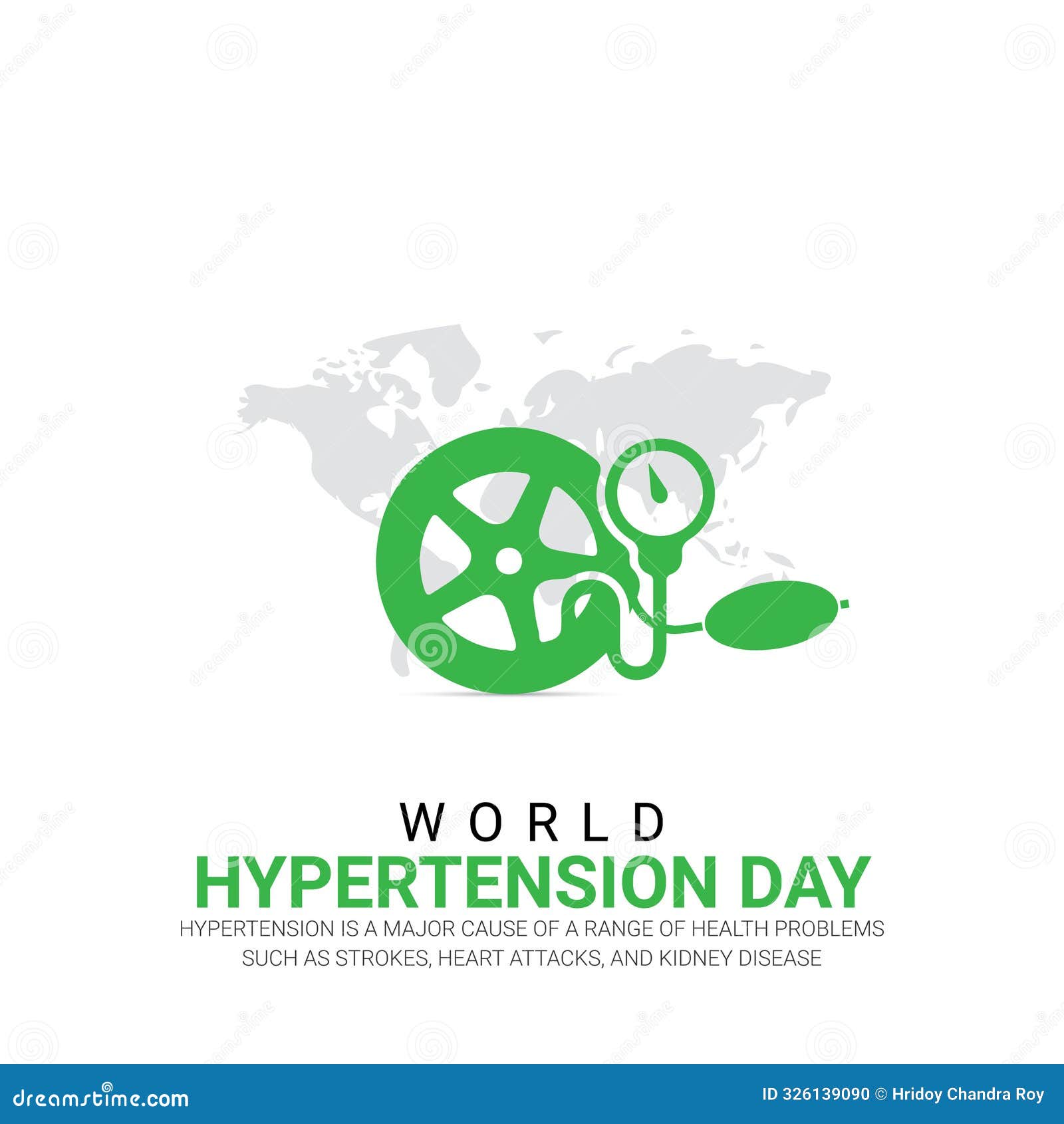 World Hypertension Day. World Hypertension Day Creative Ads Stock ...