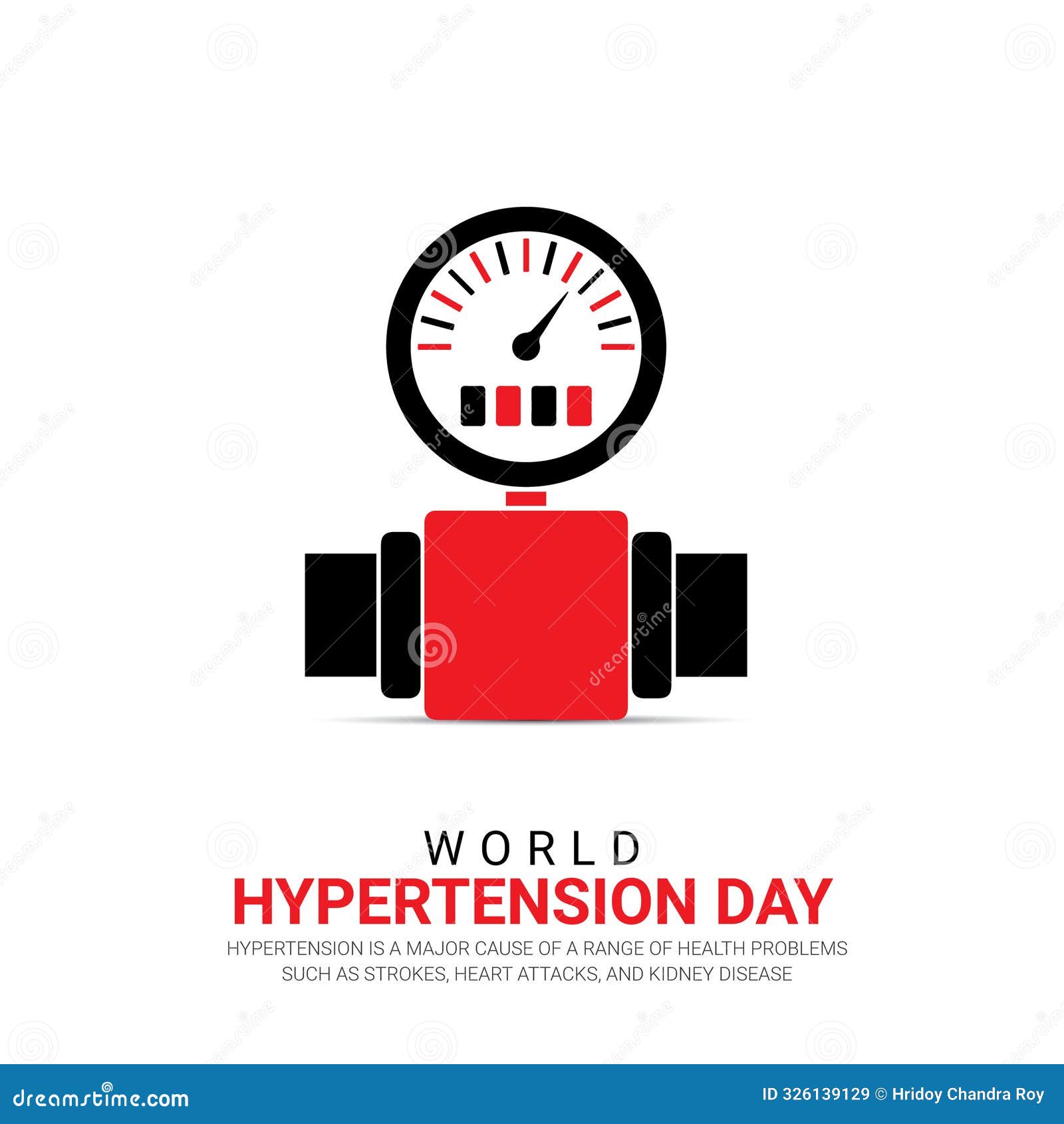 World Hypertension Day. World Hypertension Day Creative Ads Stock ...