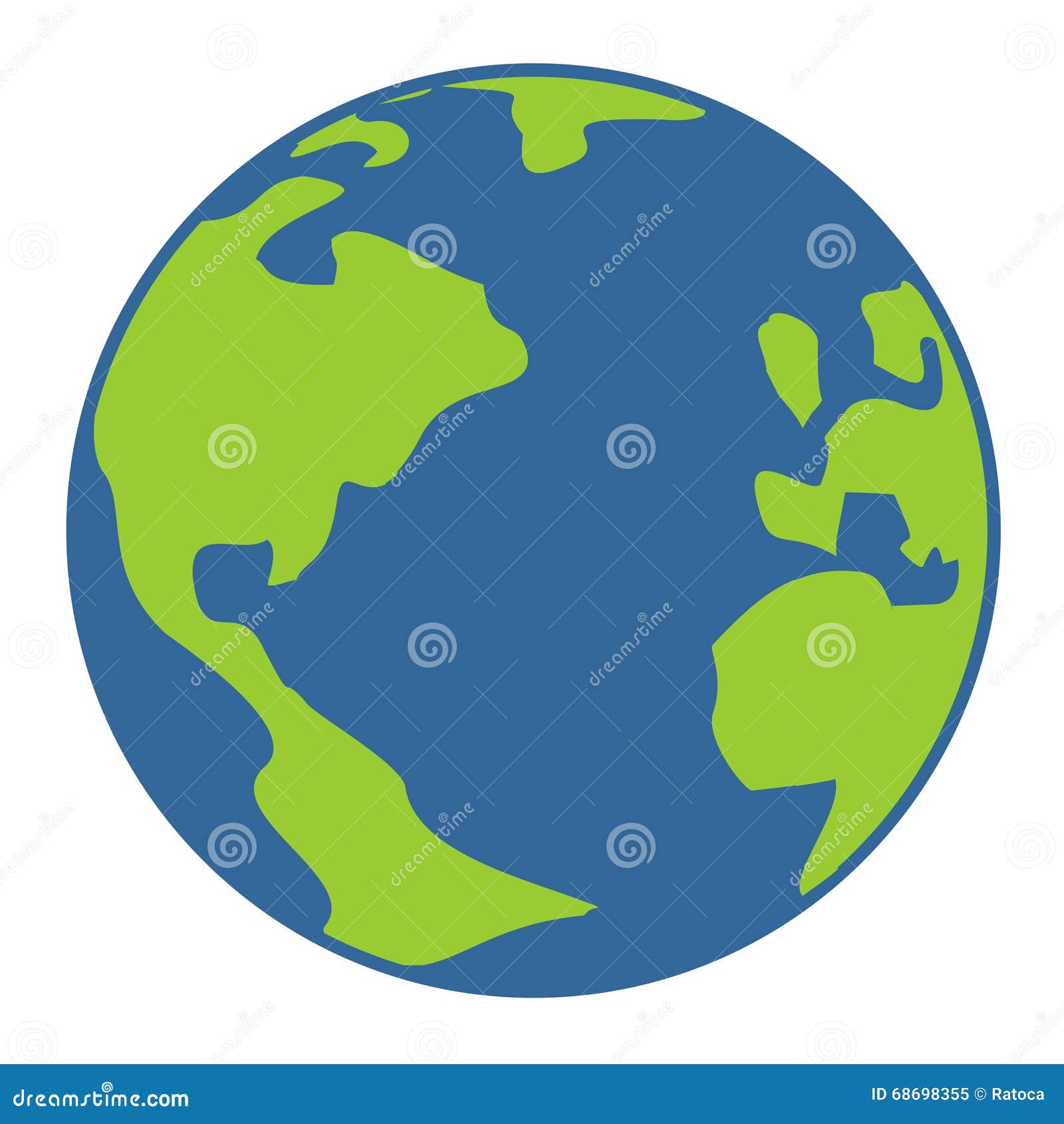 World icon stock vector. Illustration of round, globe - 68698355