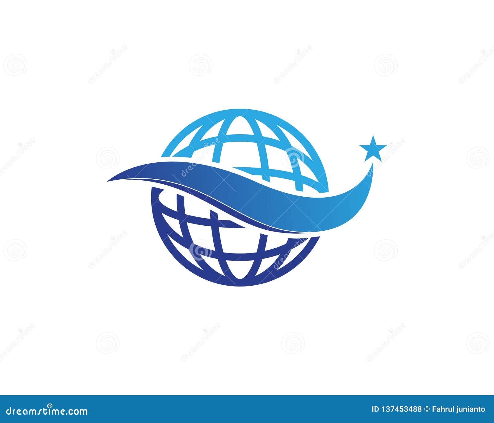 World Icon Logo Design Vector Illustration Stock Vector - Illustration ...