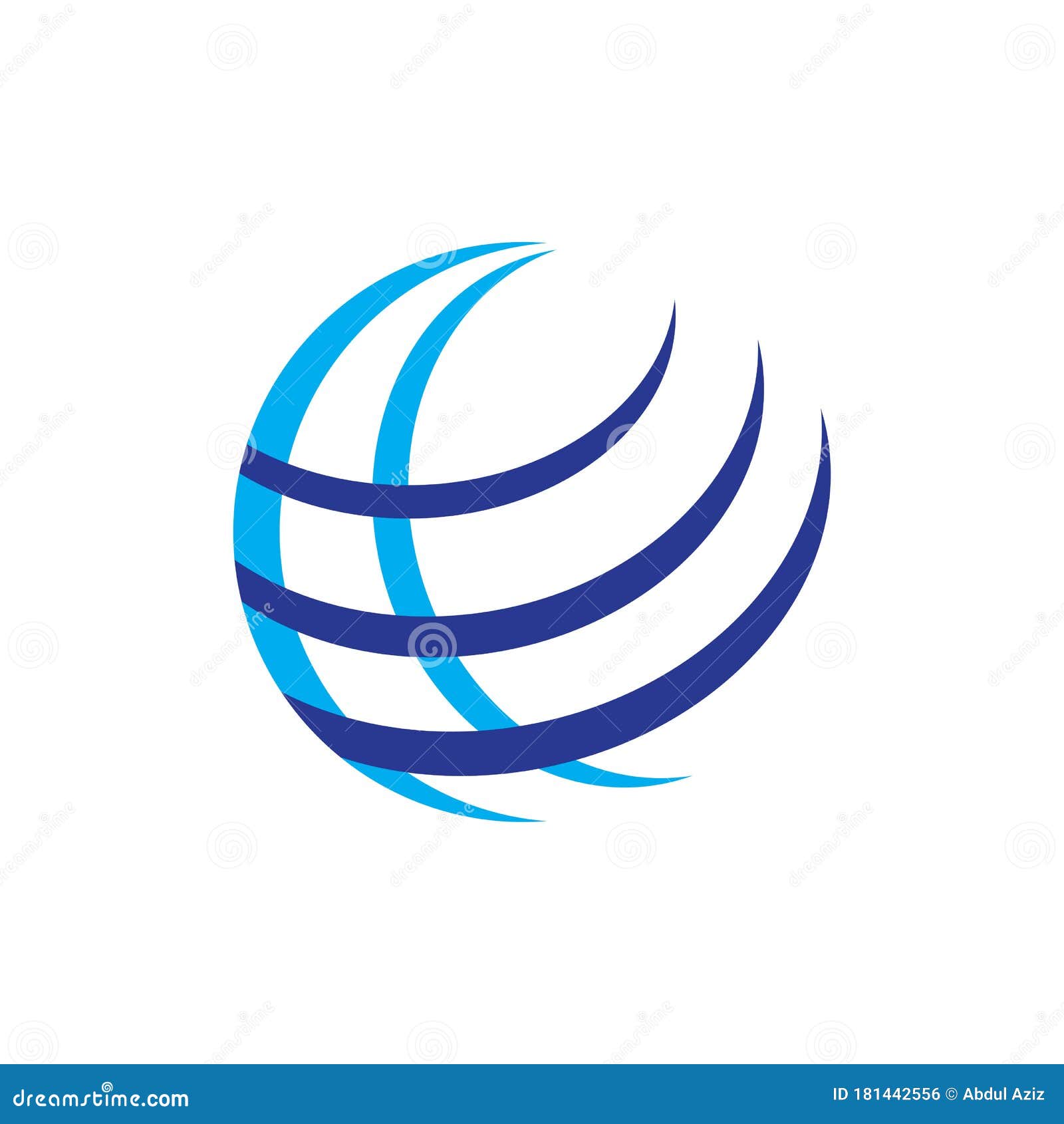 World Illustration Icon Logo Vector Design Stock Vector - Illustration ...