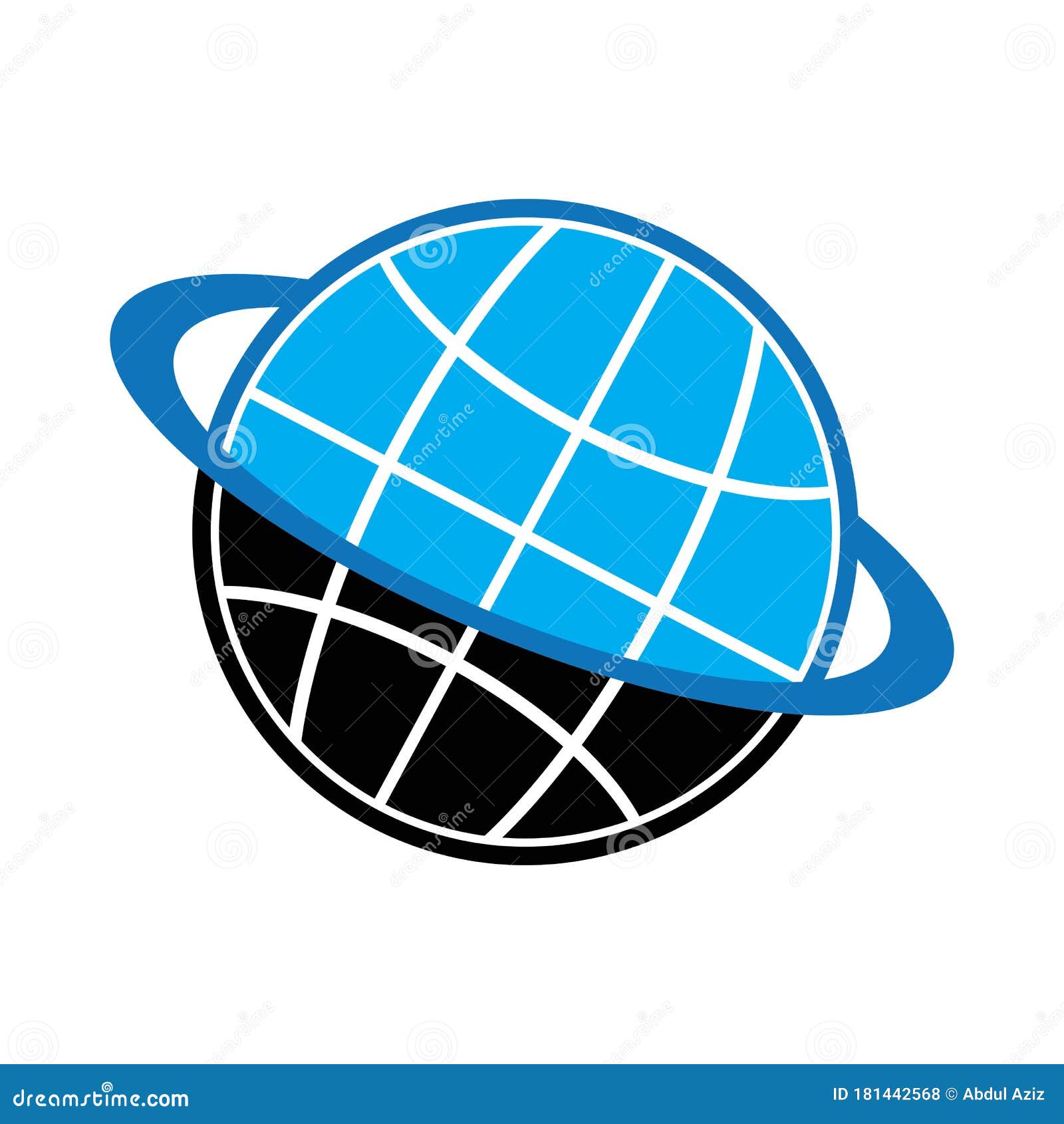 World Illustration Icon Logo Vector Design Stock Vector - Illustration ...