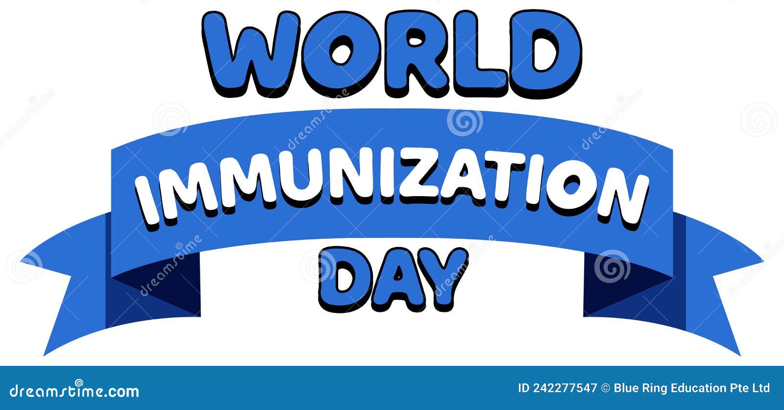 World Immunization Day Banner Design Stock Vector - Illustration of ...