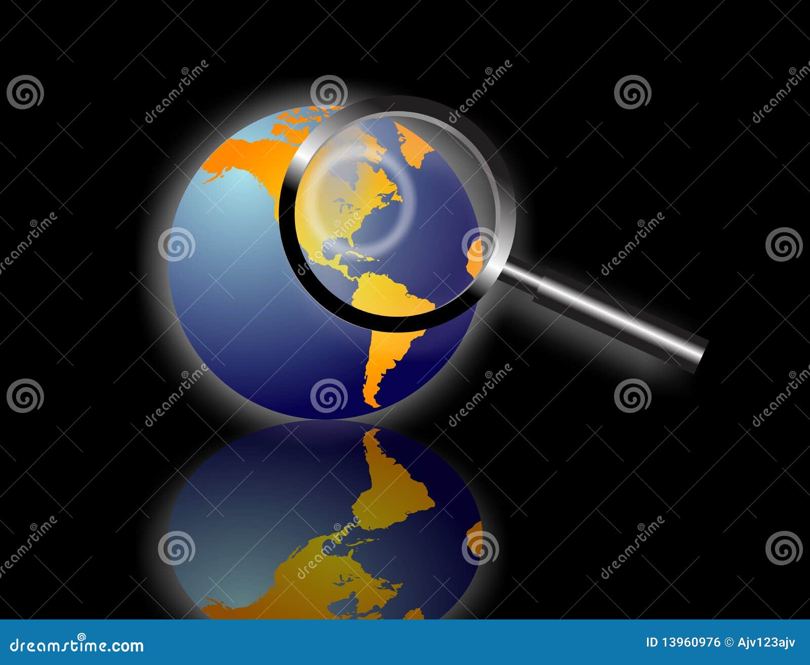 World information search stock illustration. Illustration of earth ...