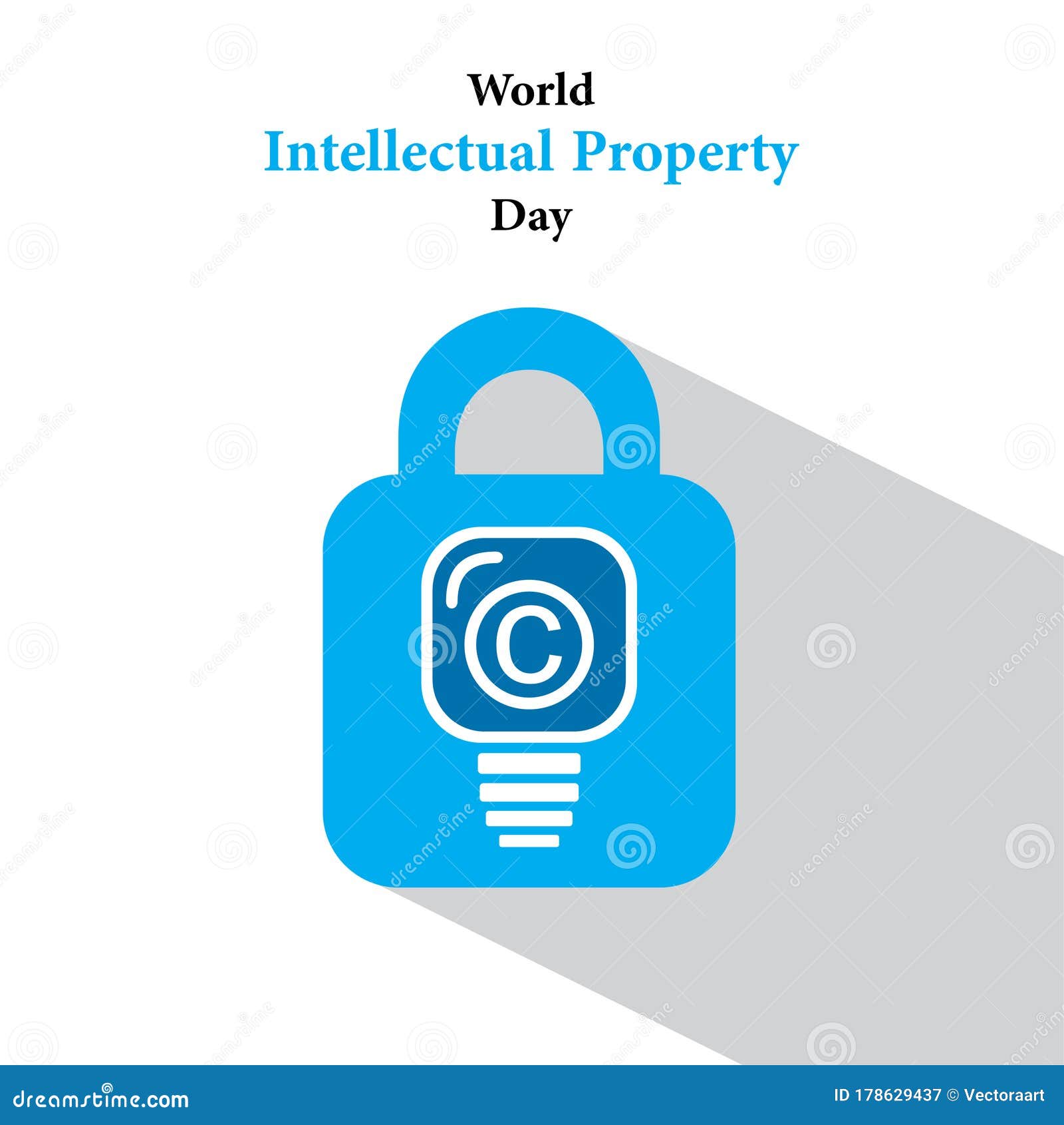 World Intellectual Property Day Stock Vector - Illustration of creation ...