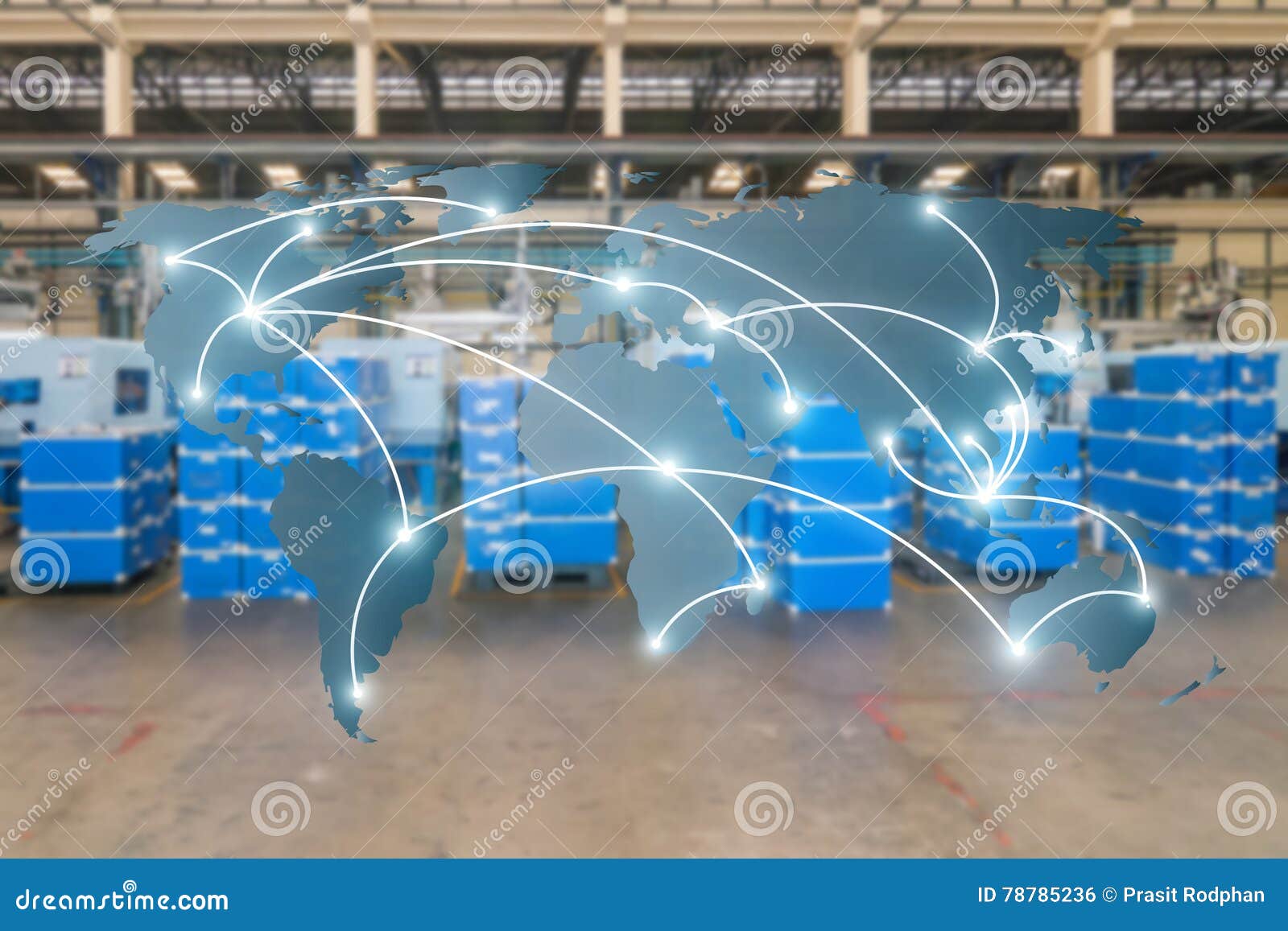 World International Map Connection Connect Network Stock Photo - Image ...