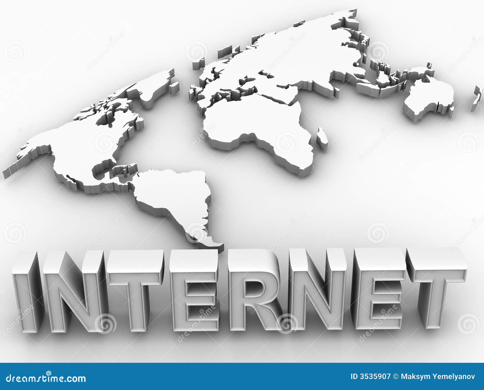 World. Internet stock illustration. Illustration of europe - 3535907