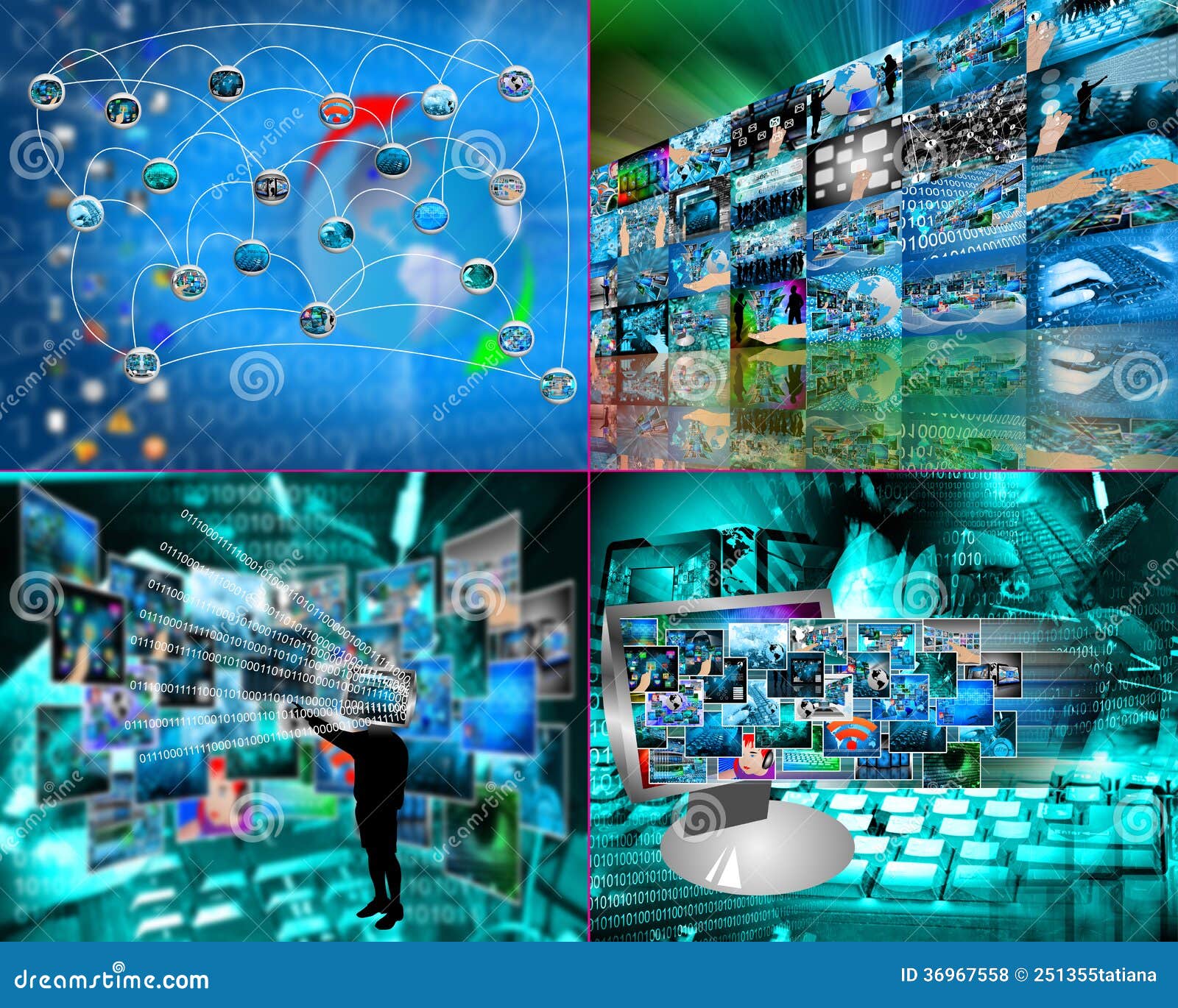 World of internet stock illustration. Illustration of interface - 36967558