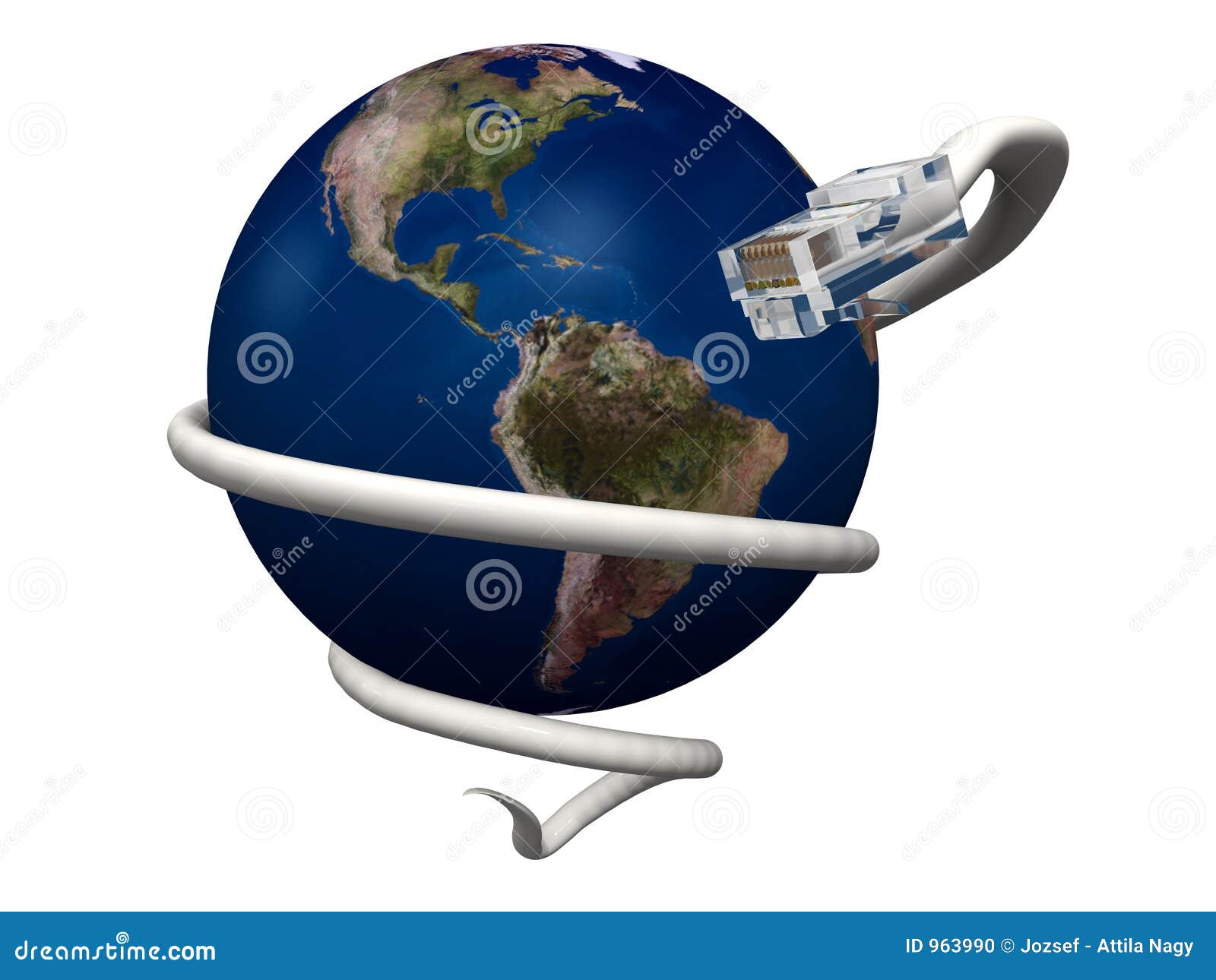 World Internet Connection stock illustration. Illustration of ethernet ...