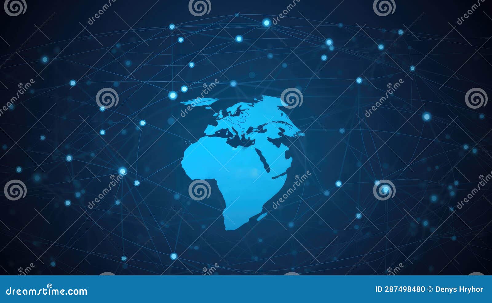 World Internet Day Concept. Wireless Networks Stock Illustration ...