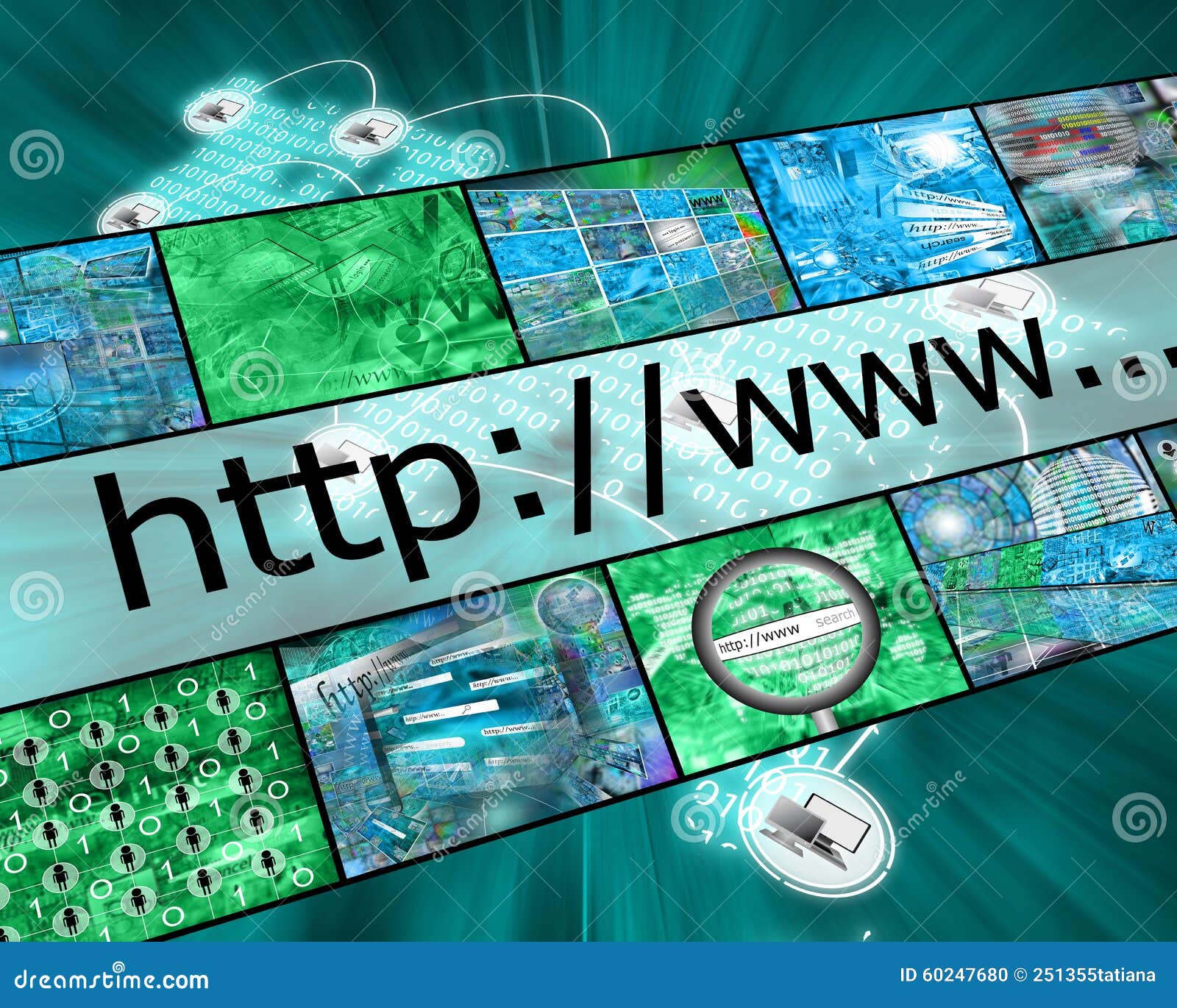 World internet stock illustration. Illustration of global - 60247680