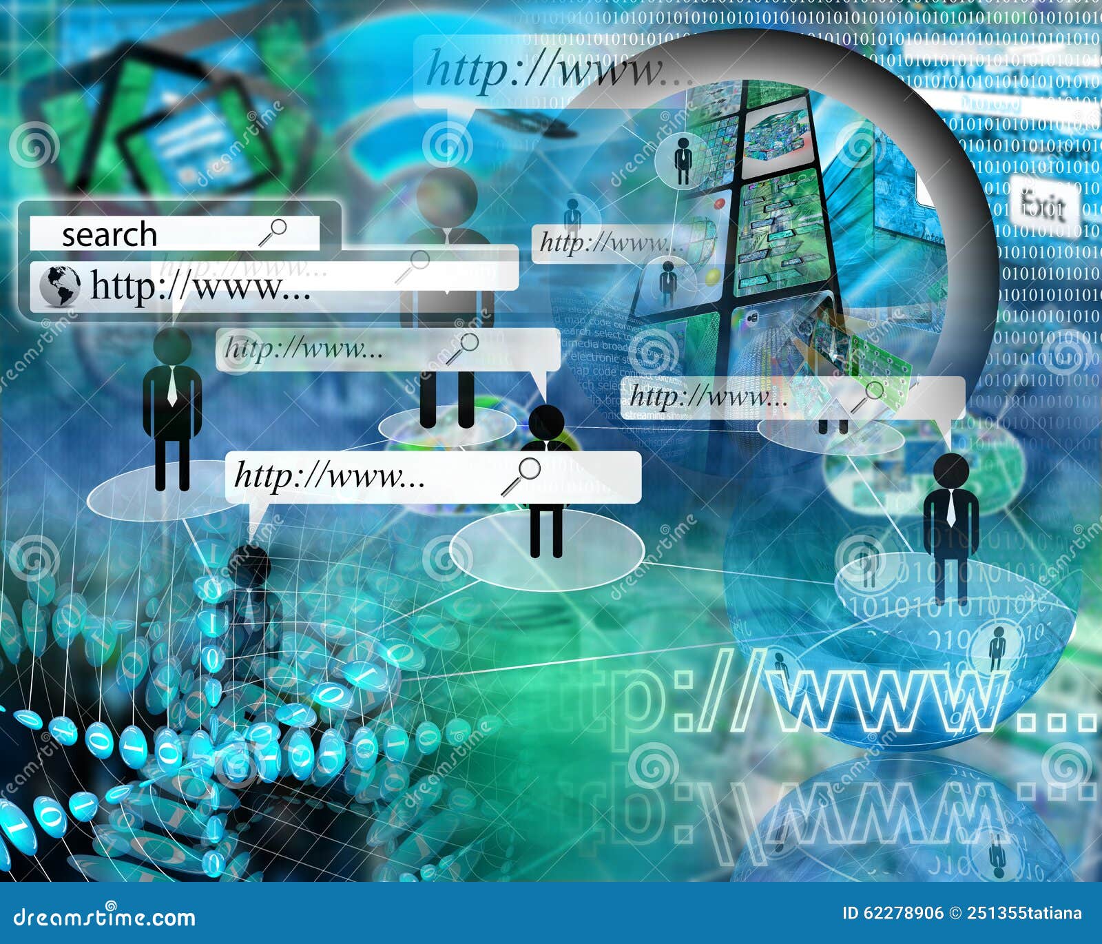 World of internet stock photo. Image of link, people - 62278906