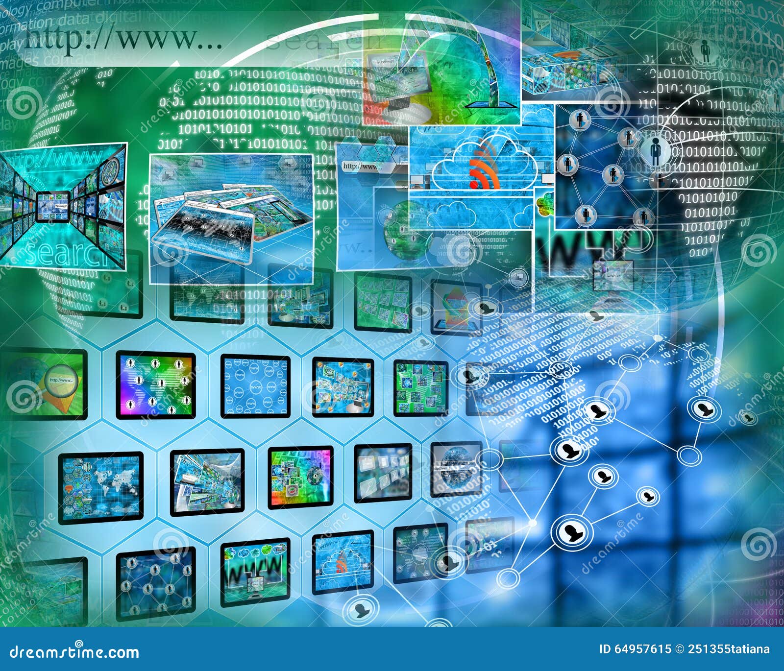 World of internet stock image. Image of choice, information - 64957615
