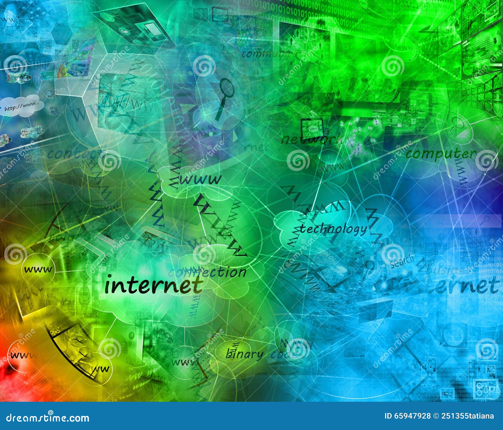 World of internet stock photo. Image of screen, multimedia - 65947928