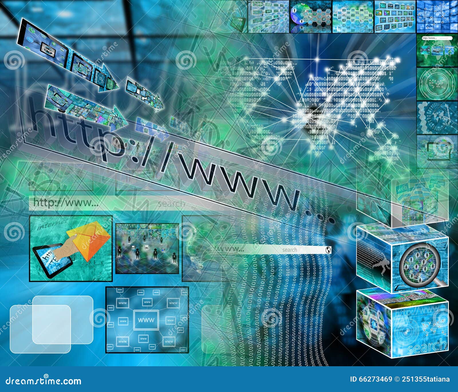 World of internet stock image. Image of data, network - 66273469