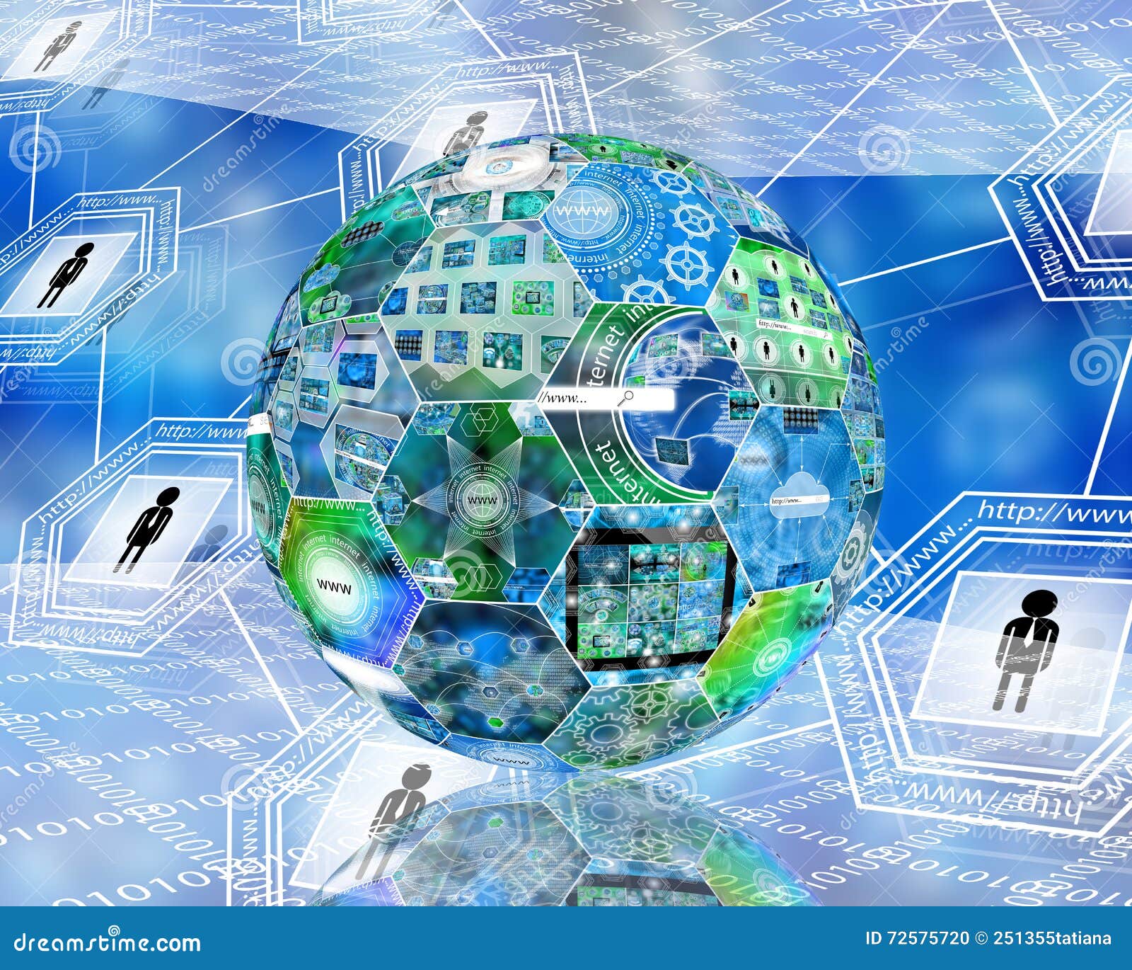 World of internet stock photo. Image of interface, broadcast - 72575720