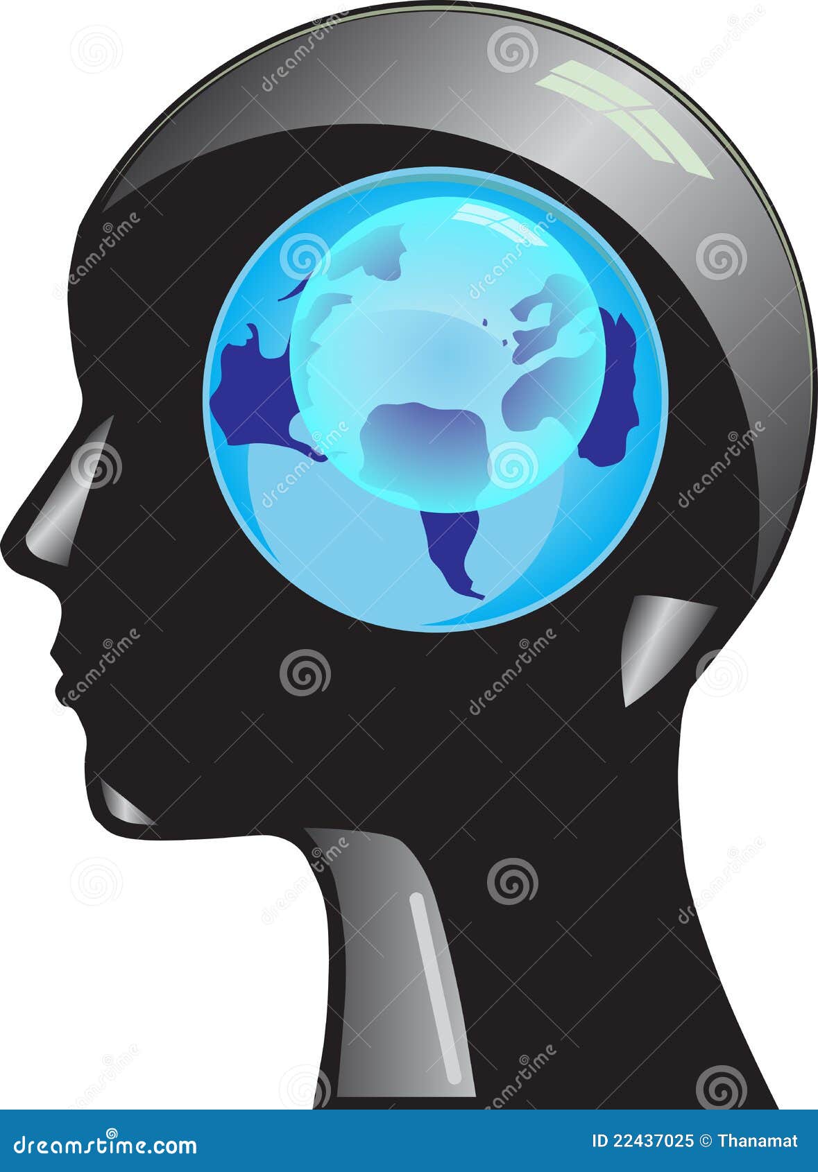 World on its head stock illustration. Illustration of people - 22437025