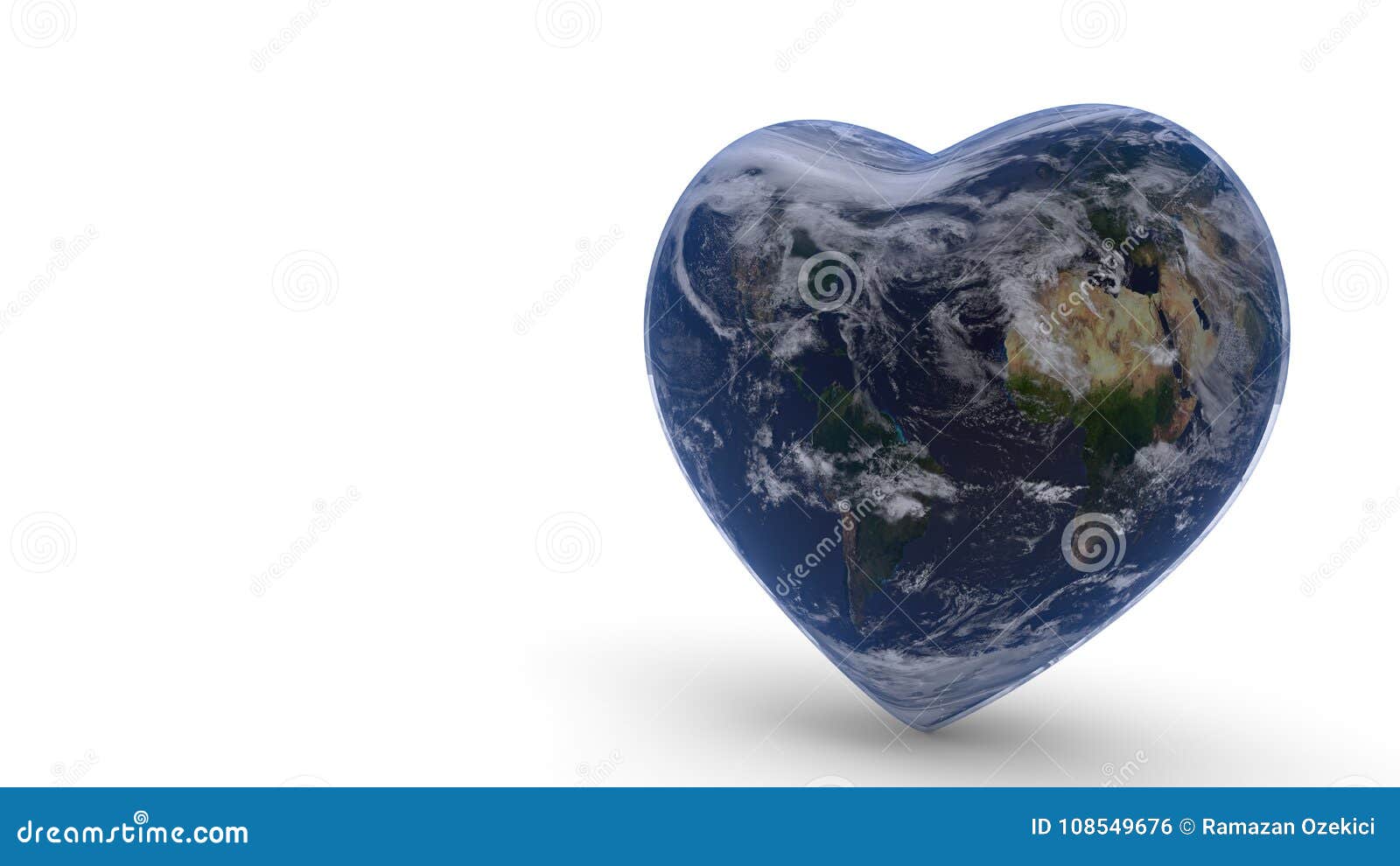 World Join Concept of Love Background, 3d Rendering Stock Illustration ...