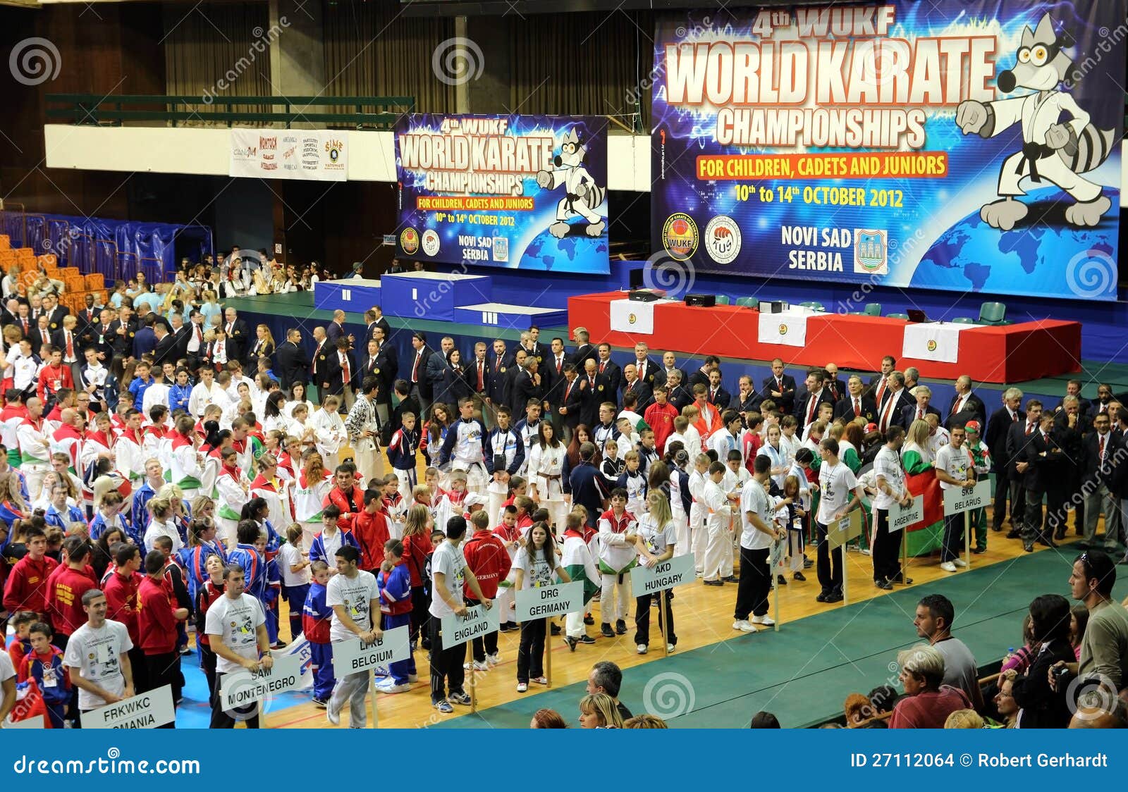 World Karate Championships 2012 Editorial Stock Image - Image of ...