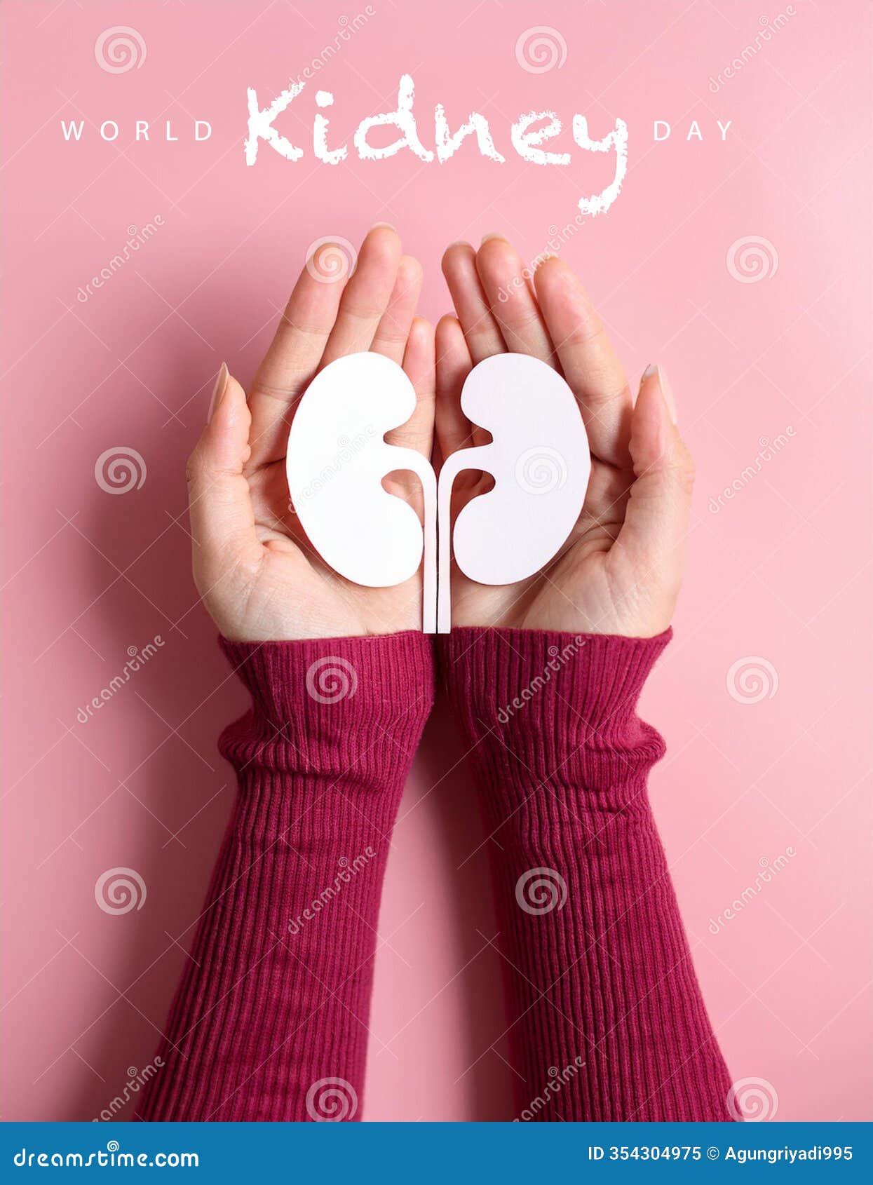 World Kidney Day Poster Design Stock Illustration - Illustration of ...