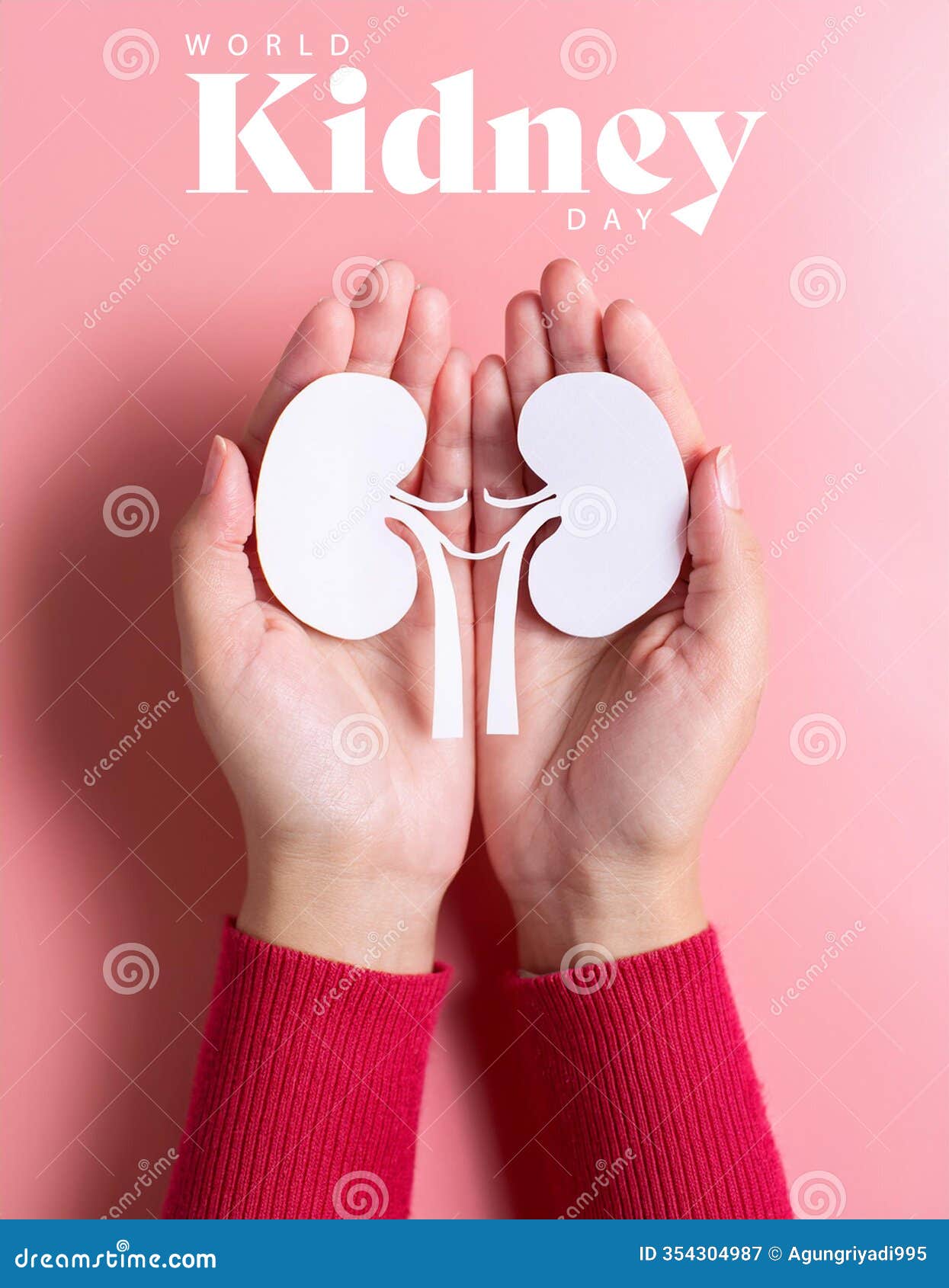World Kidney Day Poster Design Stock Illustration - Illustration of ...