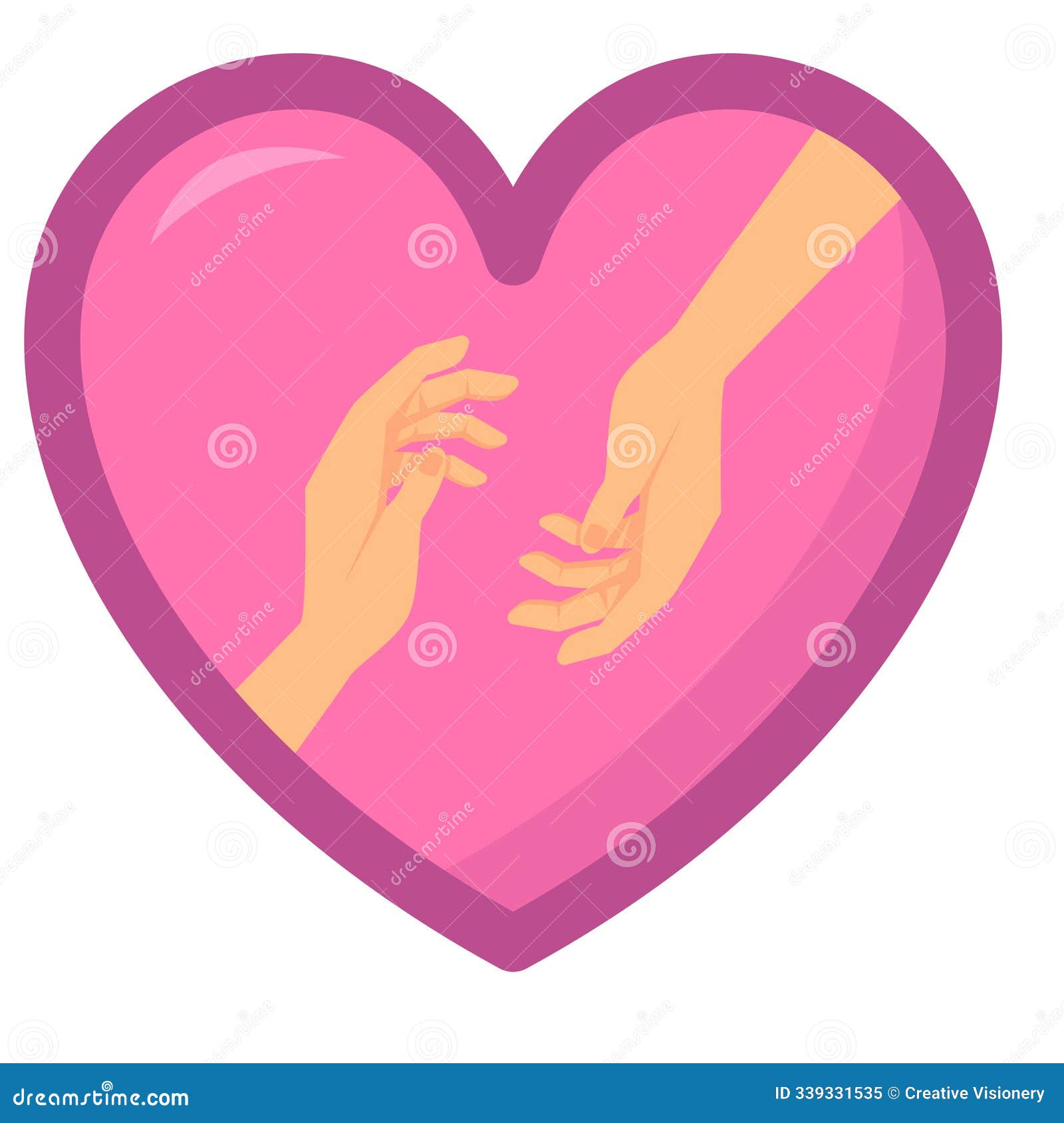 World Kindness Day Symbol stock vector. Illustration of heart - 339331535