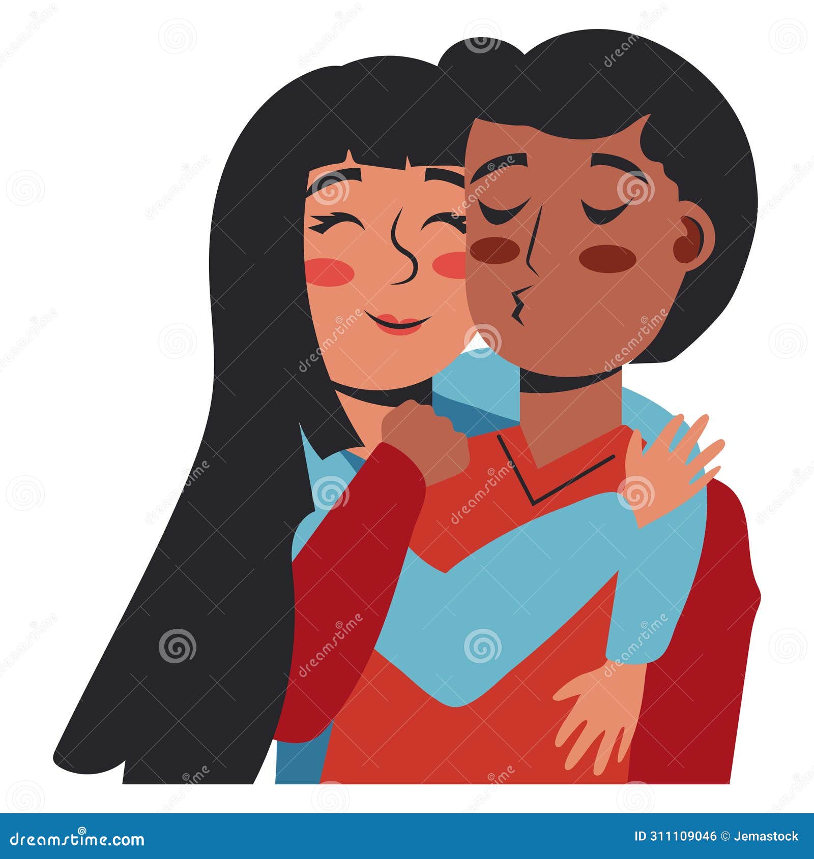 World kiss day celebration stock vector. Illustration of isolated ...