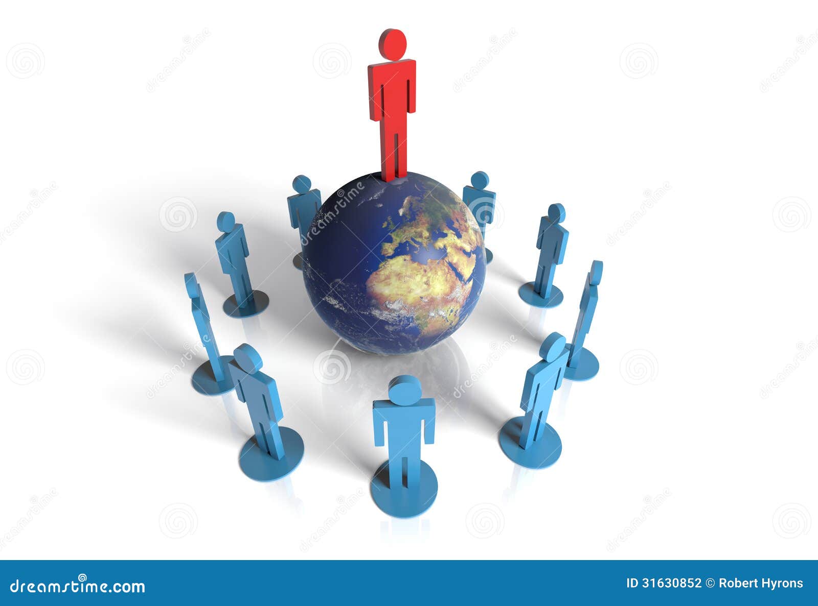 World leader stock illustration. Illustration of planet - 31630852