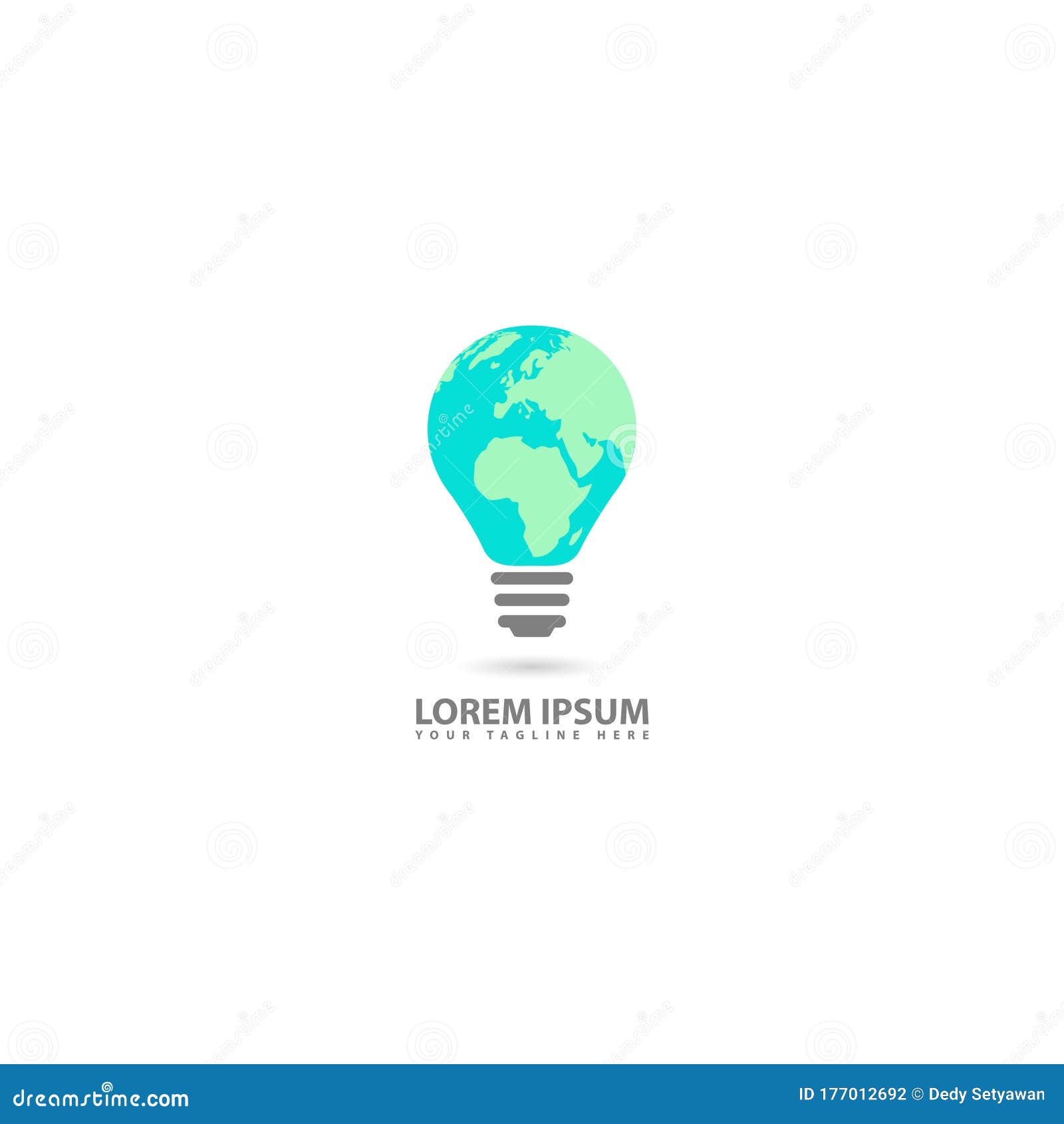 World light bulb stock vector. Illustration of bulb - 177012692