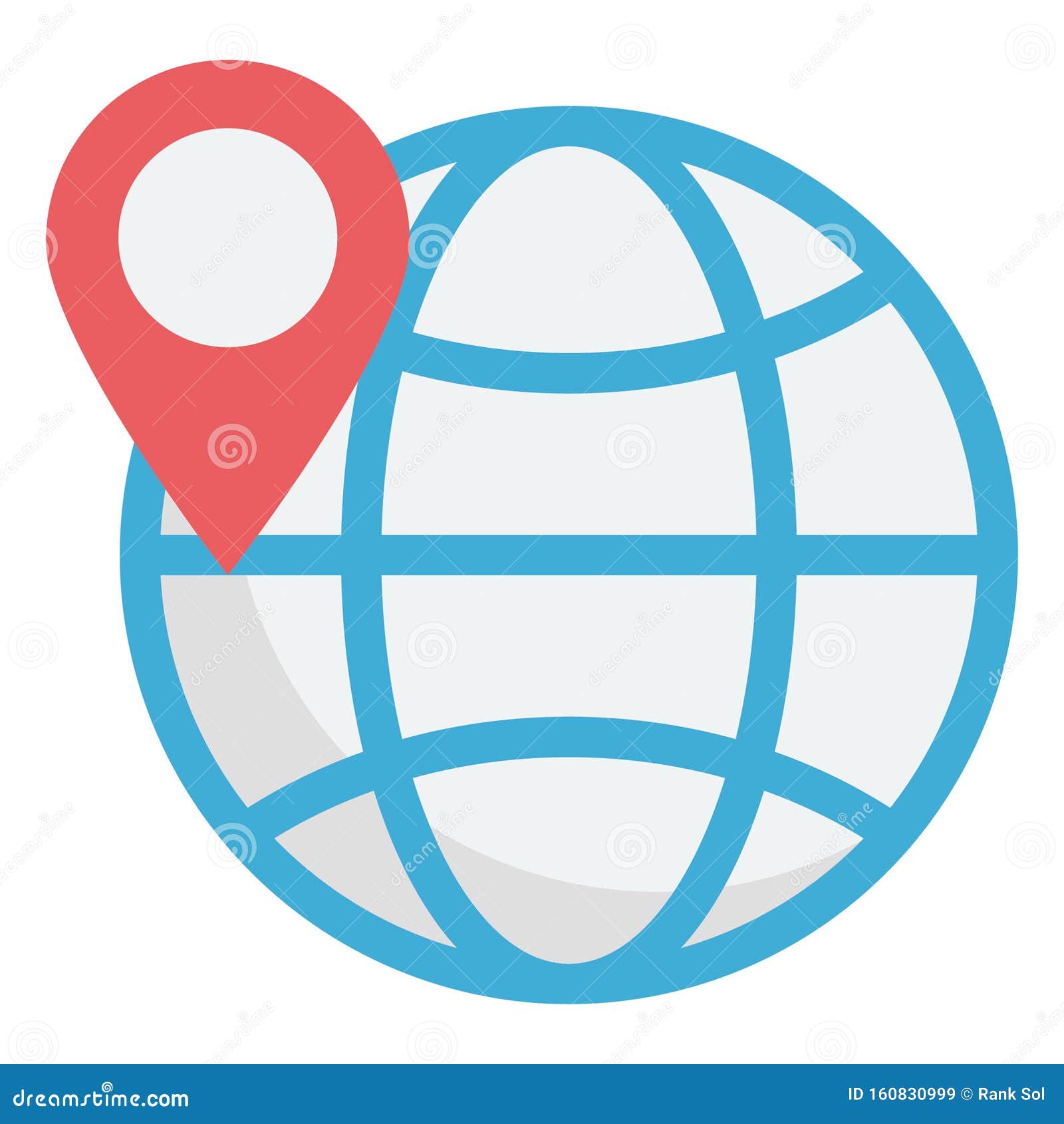 World Location Color Vector Icon Fully Editable Stock Vector ...