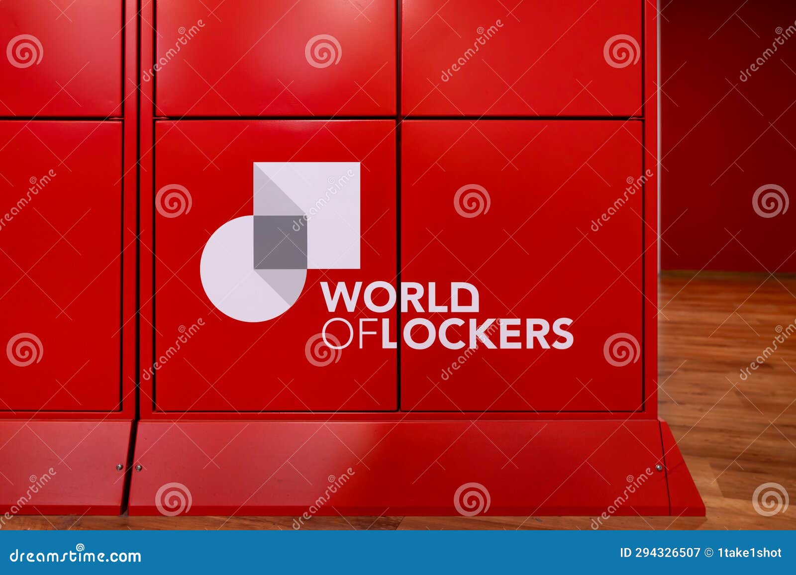 World of Lockers Logo Sign on a Parcel Locker Editorial Photography ...
