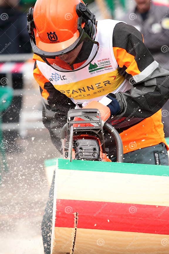 World Logging Championship 2012 Editorial Image - Image of logging ...
