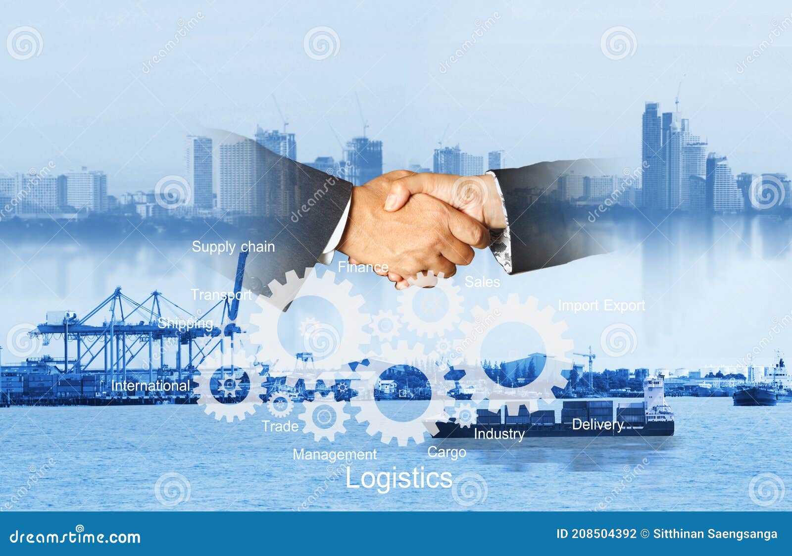 The world logistics stock photo. Image of container - 208504392