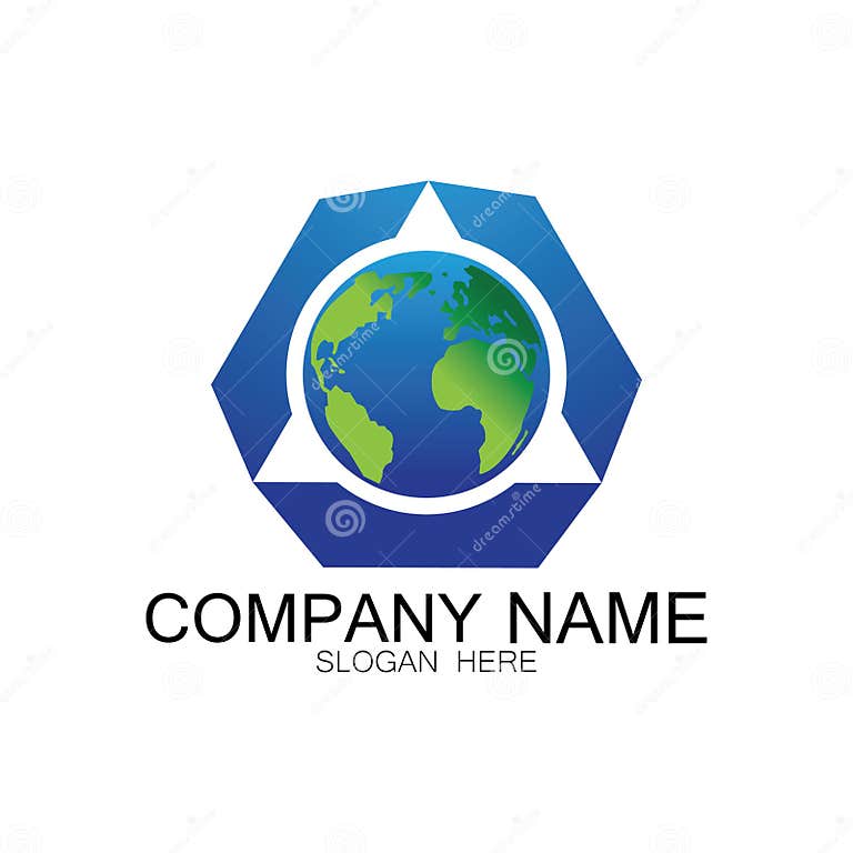 World Logo Designs Vector Icon Stock Vector - Illustration of concept ...