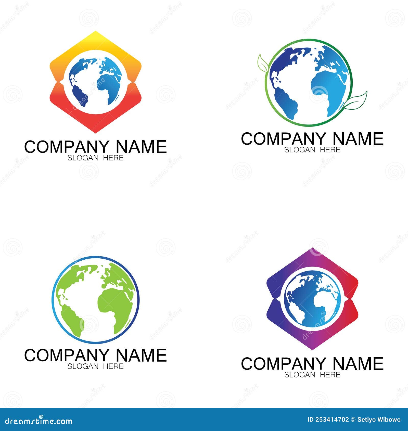World Logo Designs Vector Icon Stock Vector - Illustration of shape ...