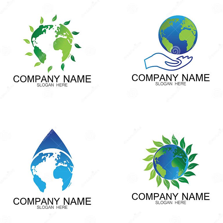 World Logo Designs Vector Icon Stock Vector - Illustration of design ...