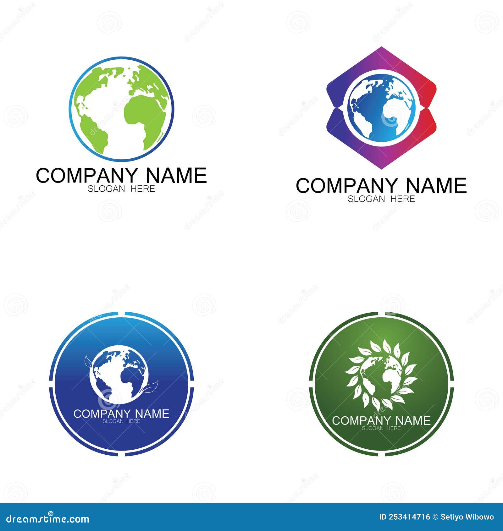 World Logo Designs Vector Icon Stock Vector - Illustration of globe ...
