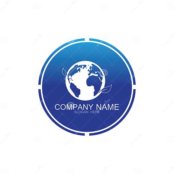 World Logo Designs Vector Icon Stock Vector - Illustration of world ...