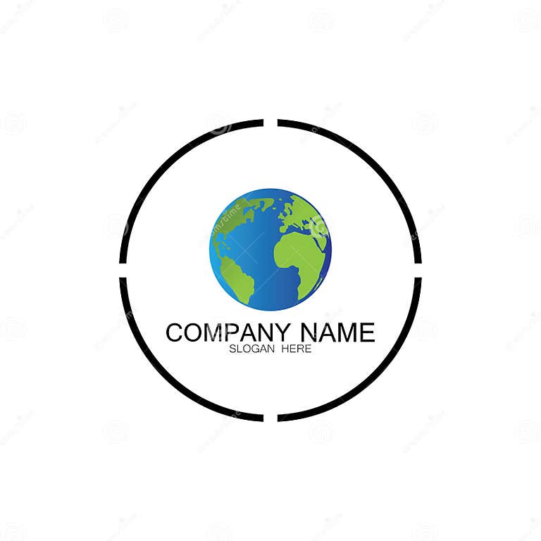 World Logo Designs Vector Icon Stock Vector - Illustration of shape ...