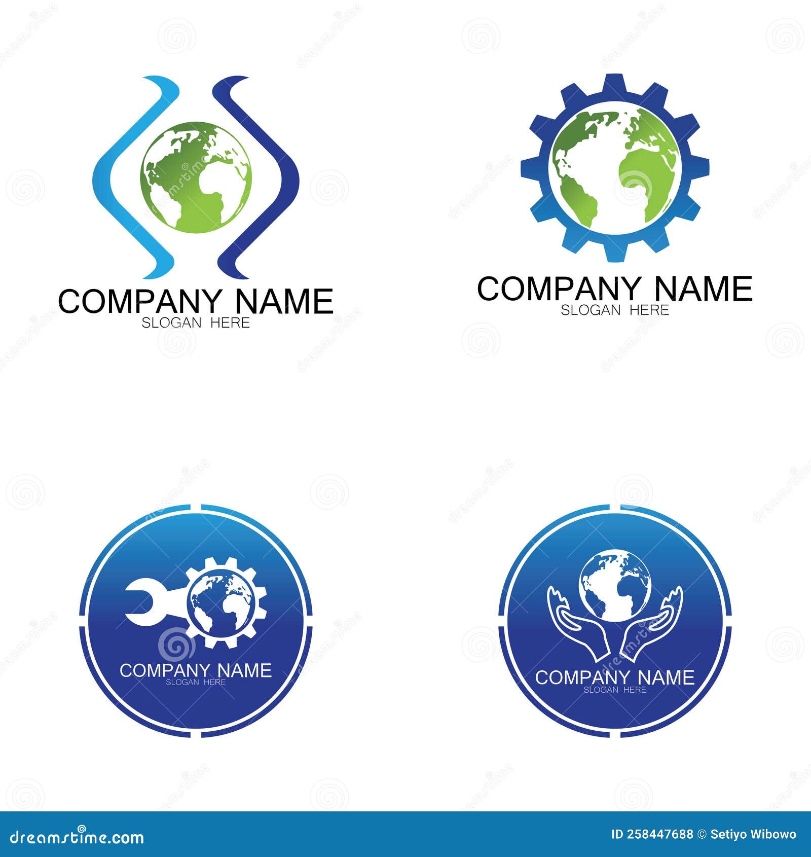 World Logo Designs Vector Icon Stock Vector - Illustration of design ...