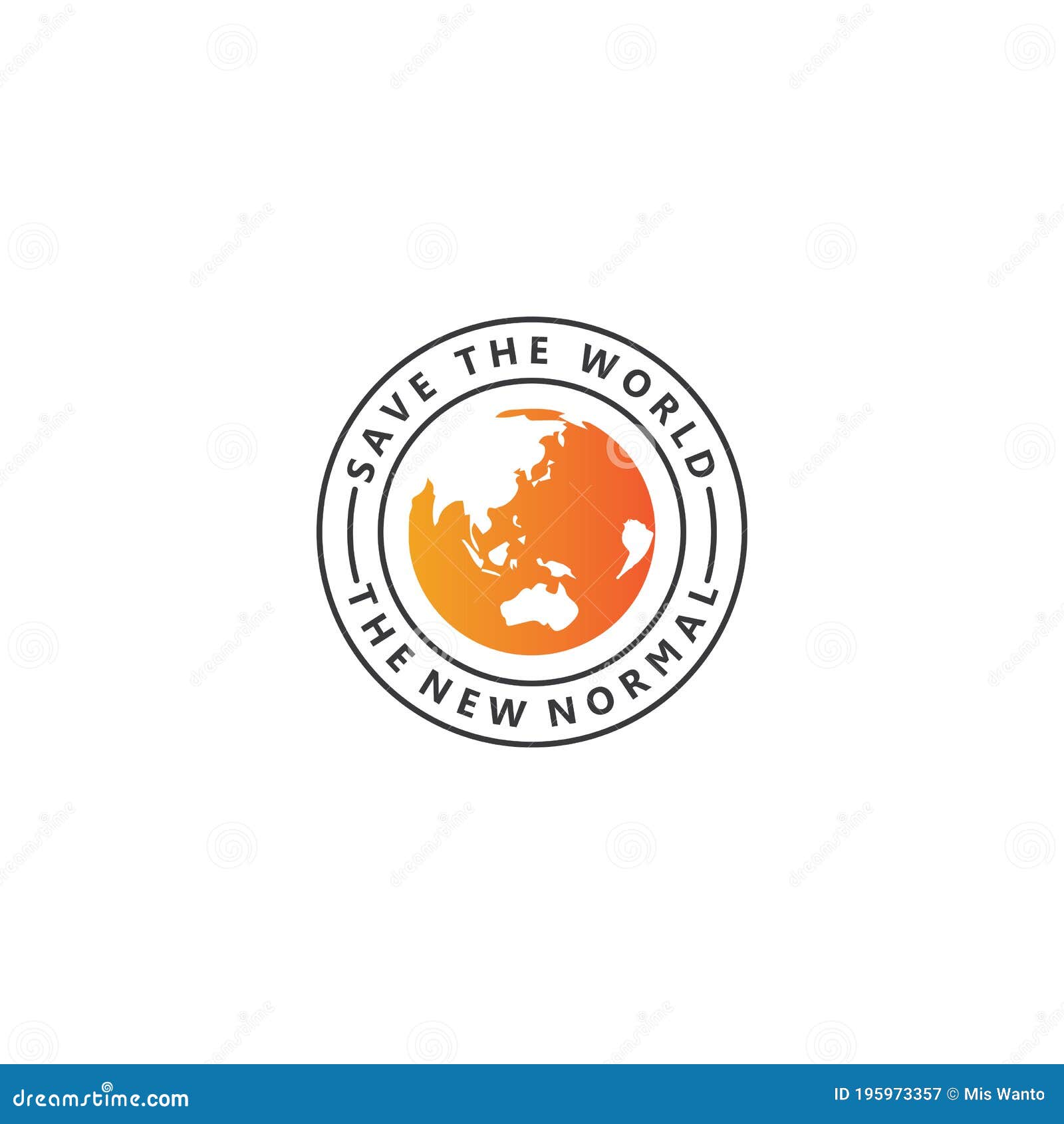 World Logo Template Illustration Stock Vector - Illustration of vector ...