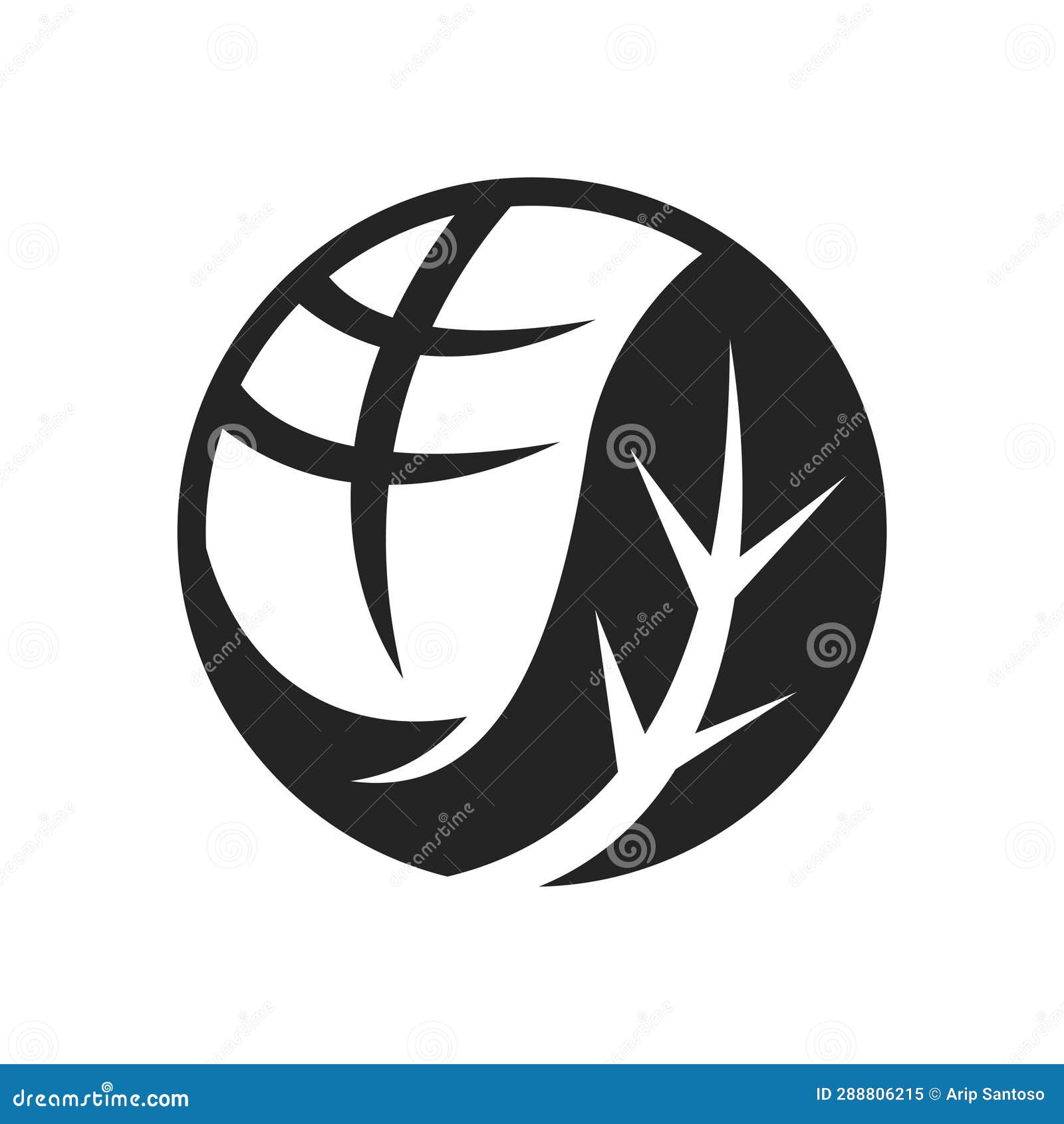 World Logo Template Isolated. Brand Identity. Icon Abstract Vector ...