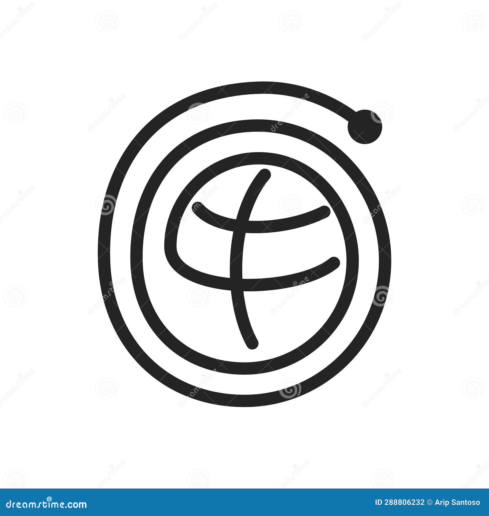 World Logo Template Isolated. Brand Identity. Icon Abstract Vector ...