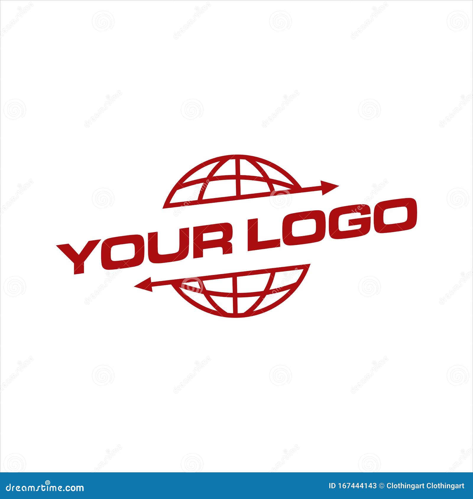 World Logo Flight Graphic Modern Graphic Modern Abstract Stock Vector ...