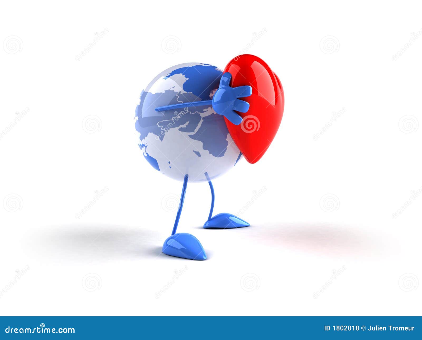 World love stock illustration. Illustration of glass, europe - 1802018