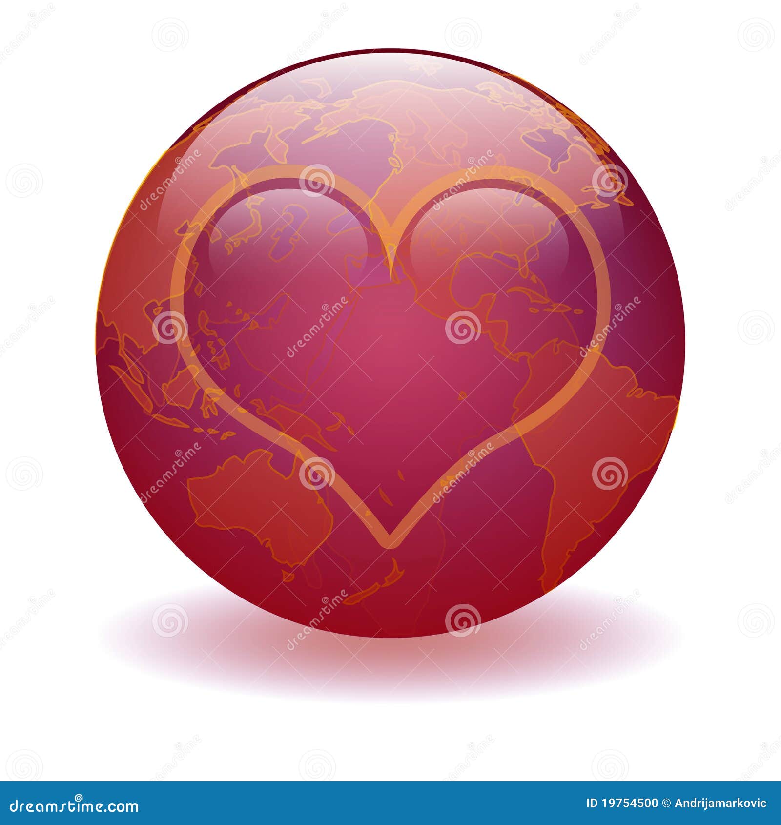 World of love stock vector. Illustration of nation, route - 19754500