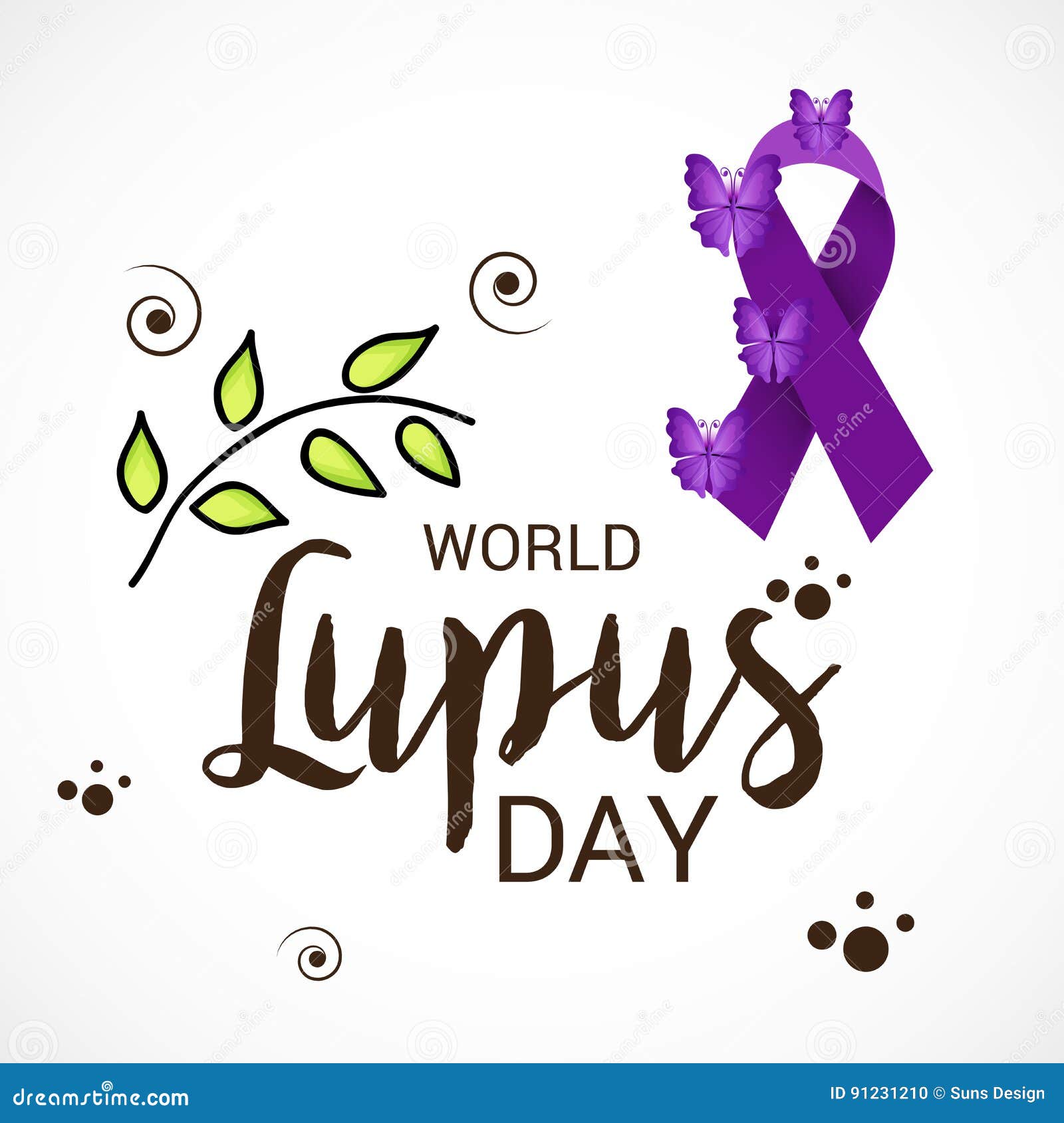 World Lupus Day. stock illustration. Illustration of background - 91231210
