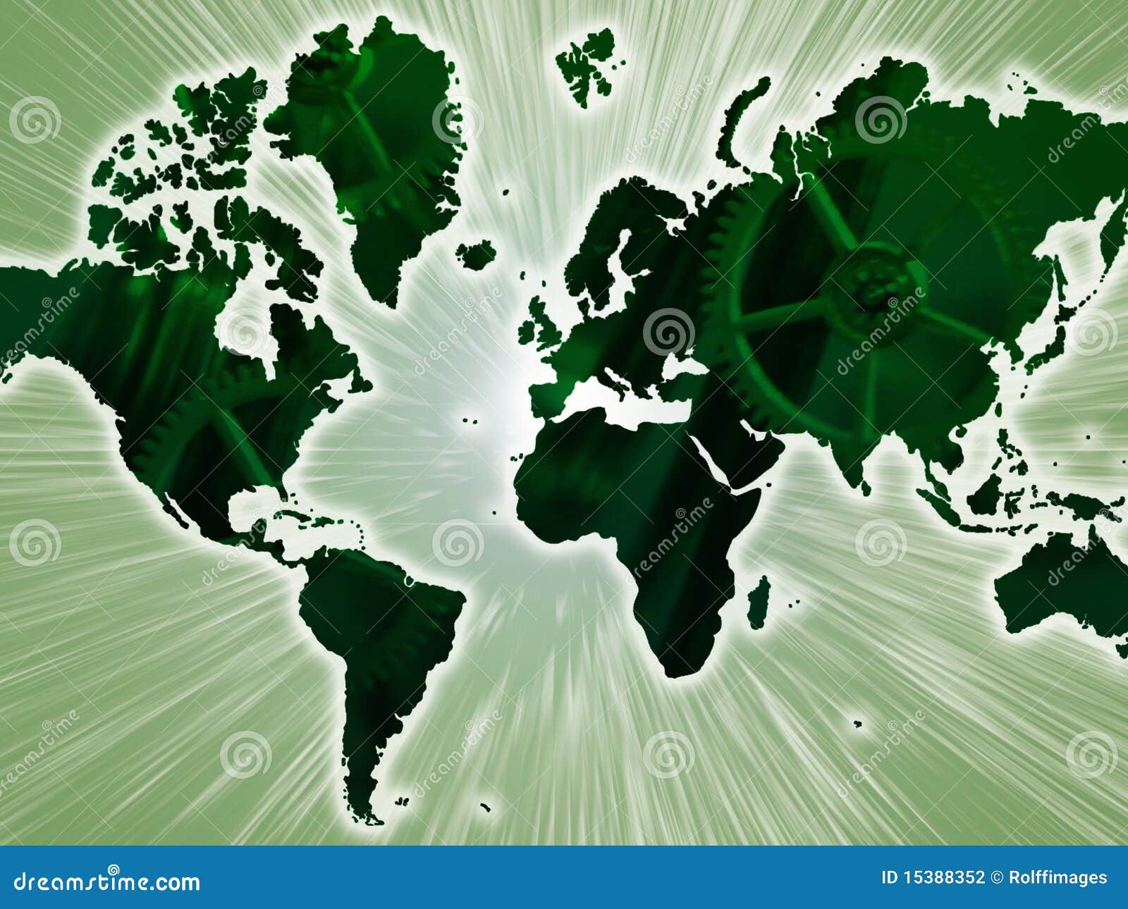 World Machine stock illustration. Illustration of vision - 15388352